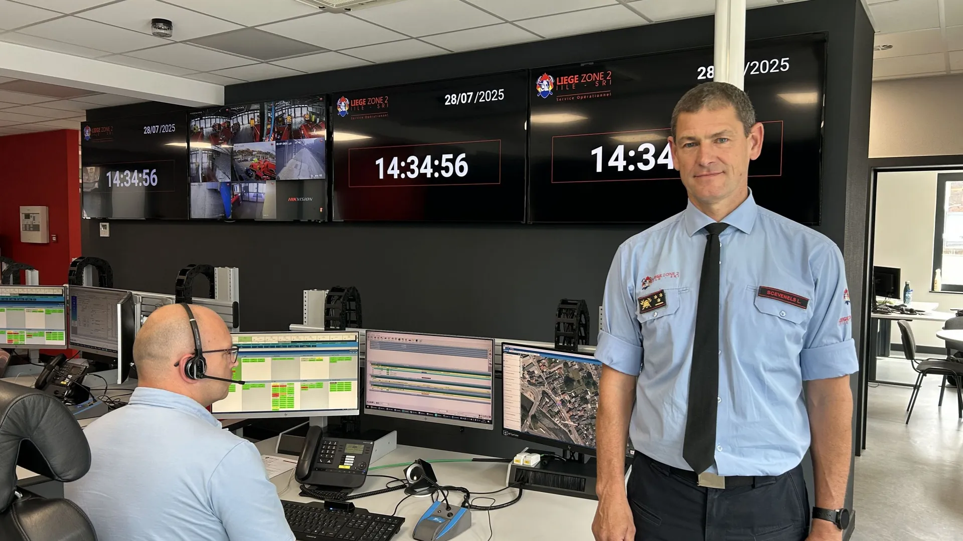 Pompiers : un dispatching unique 112 dans les 6 zones de secours en province de Liège prévu pour ...