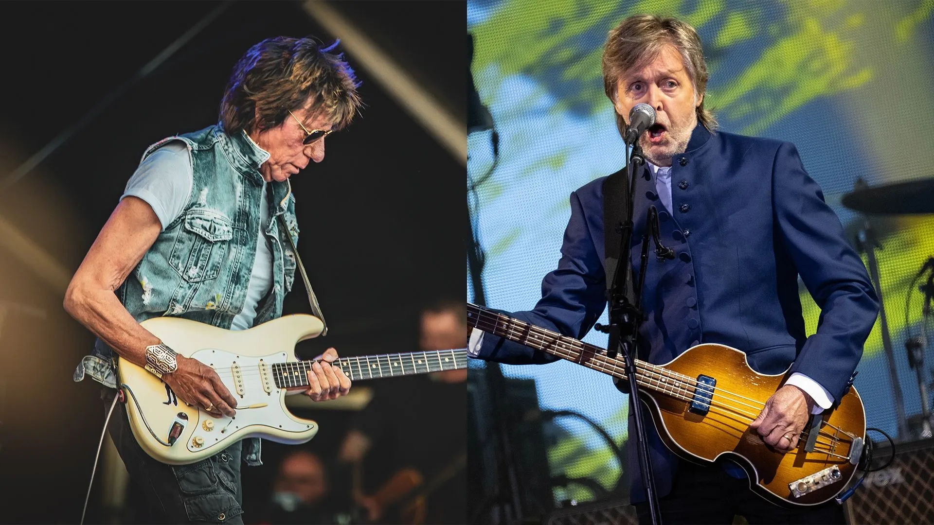 Un titre inédit de Paul McCartney et Jeff Beck partagé pour la toute ...