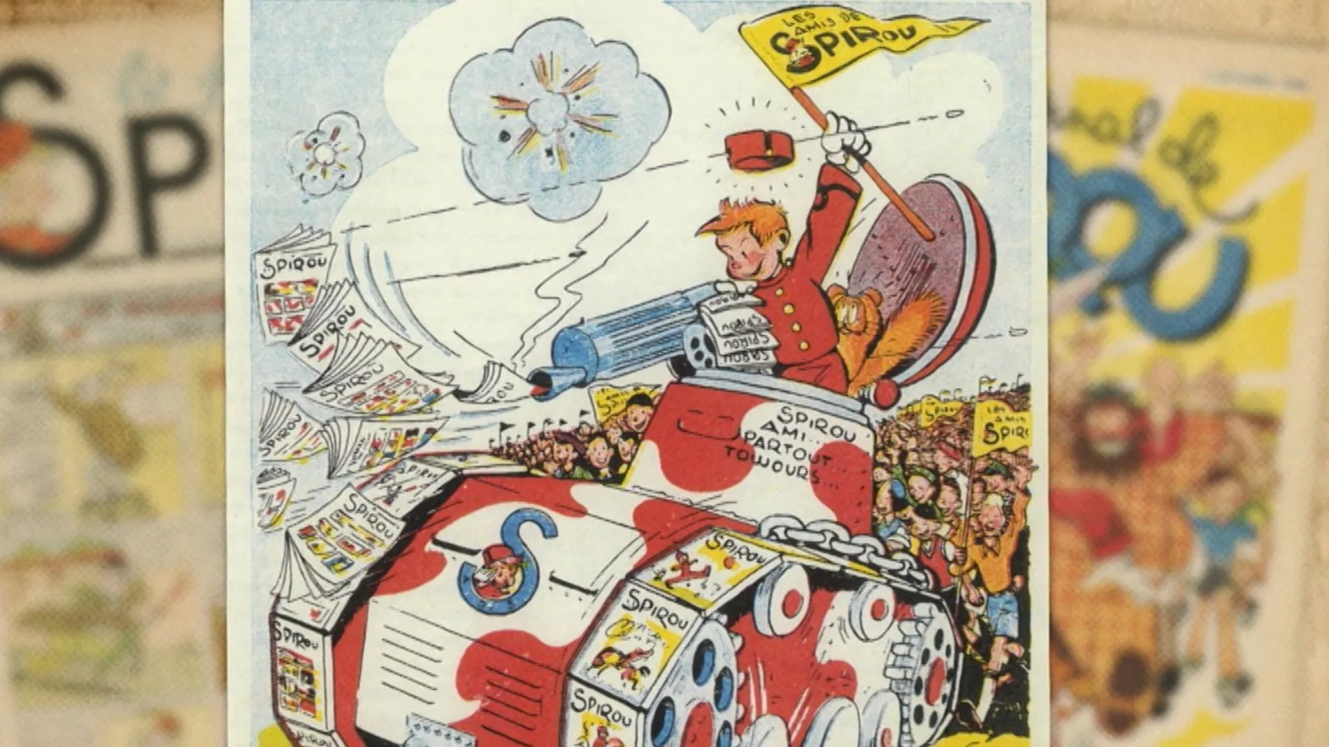 Spirou et Bravo, deux journaux pour enfants face aux nazis : l’un ...