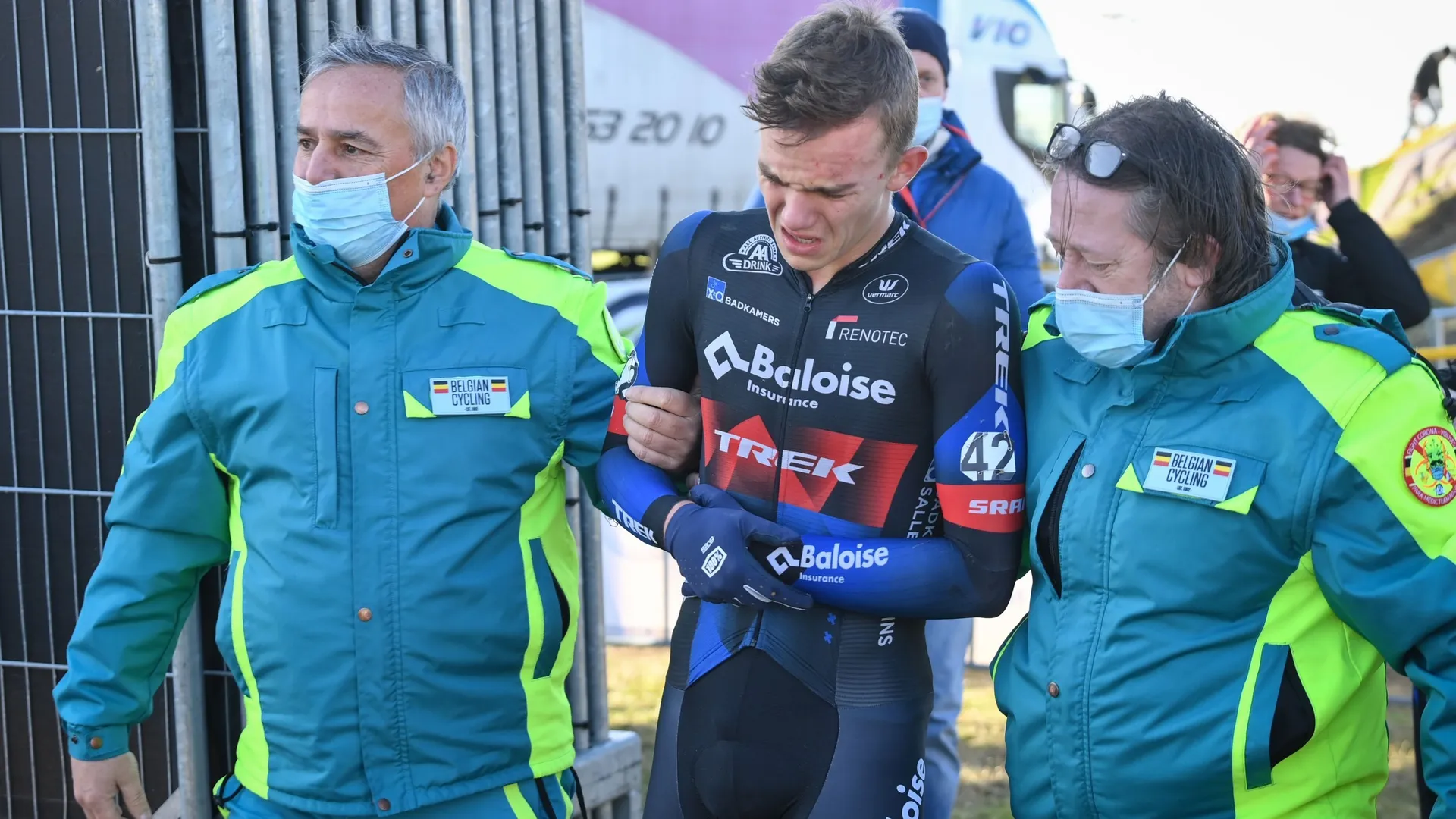 Mondiaux de cyclo-cross : Thibau Nys bon pour le service pour la course ...