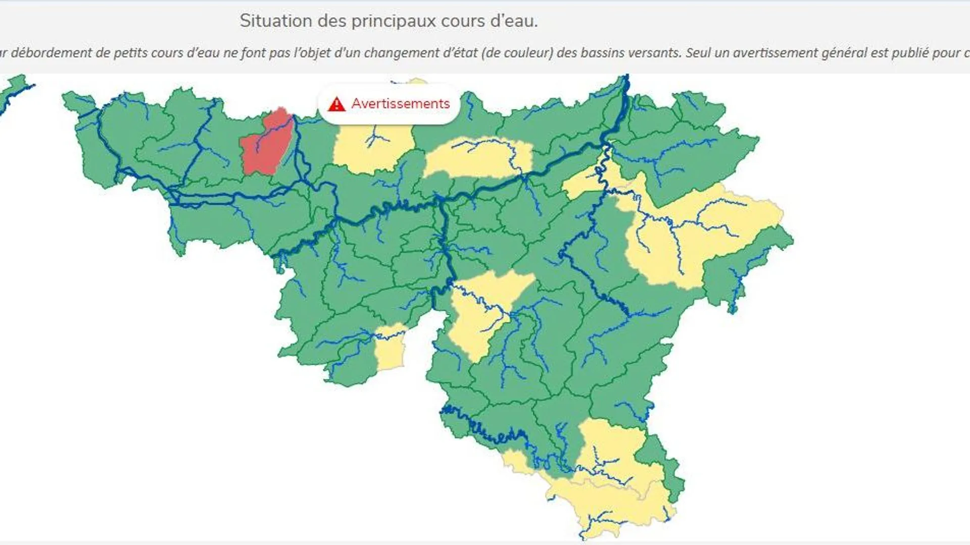 Intempéries : plusieurs cours d’eau sont en pré-alerte de crue en ...