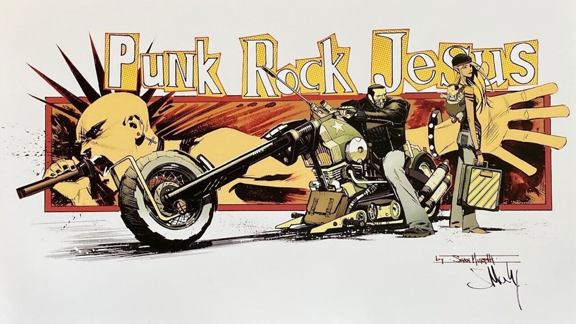 Chronique BD : 'Punk Rock Jesus', est-ce le clone du Christ qui choque ...
