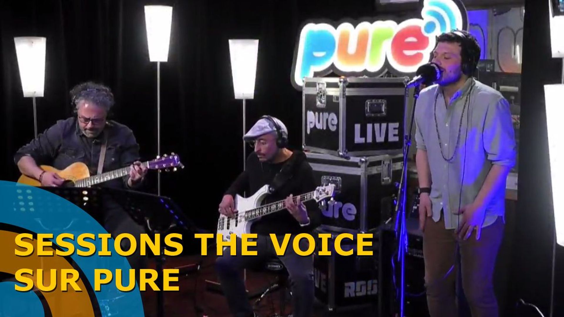 Les Sessions The Voice sur Pure: Mattéo Terzi - I WIll Wait - RTBF Actus