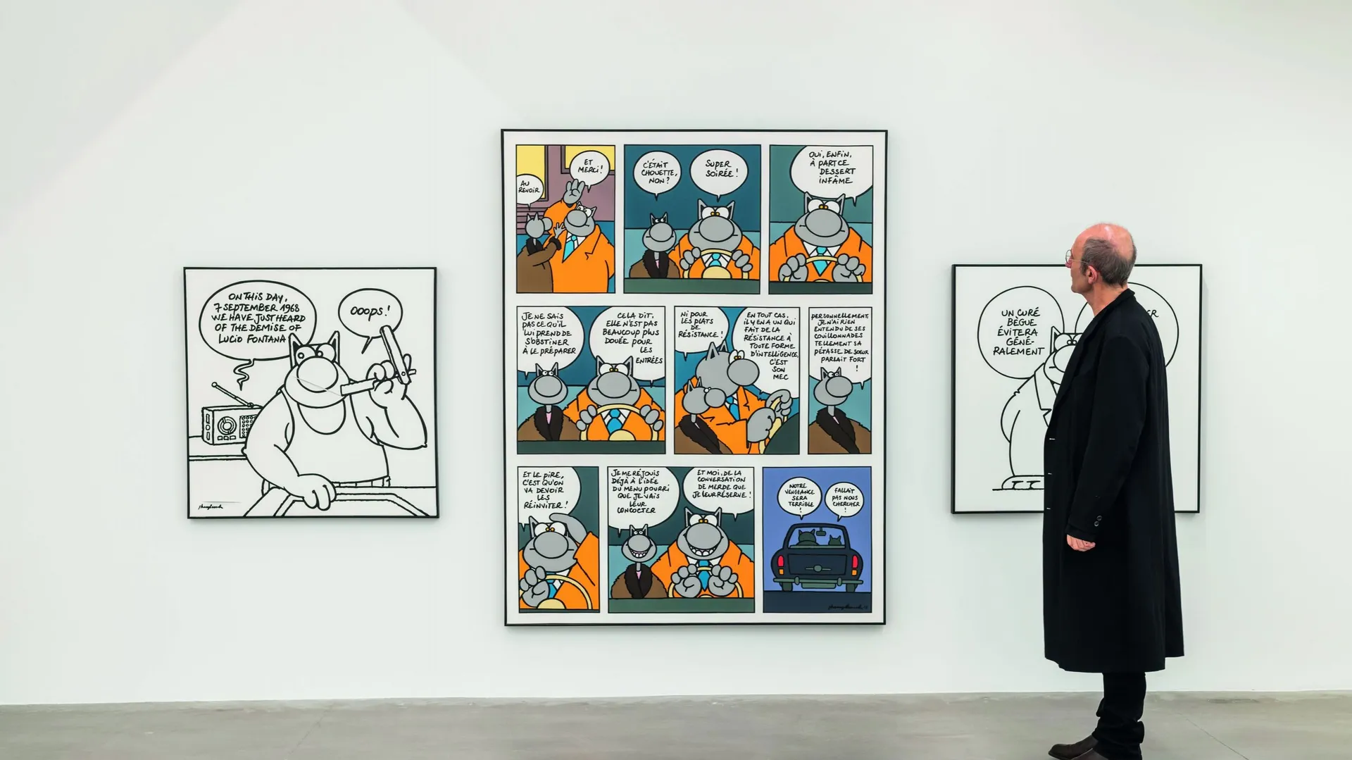 Une nouvelle exposition consacrée au Chat de Philippe Geluck ouvre ses ...