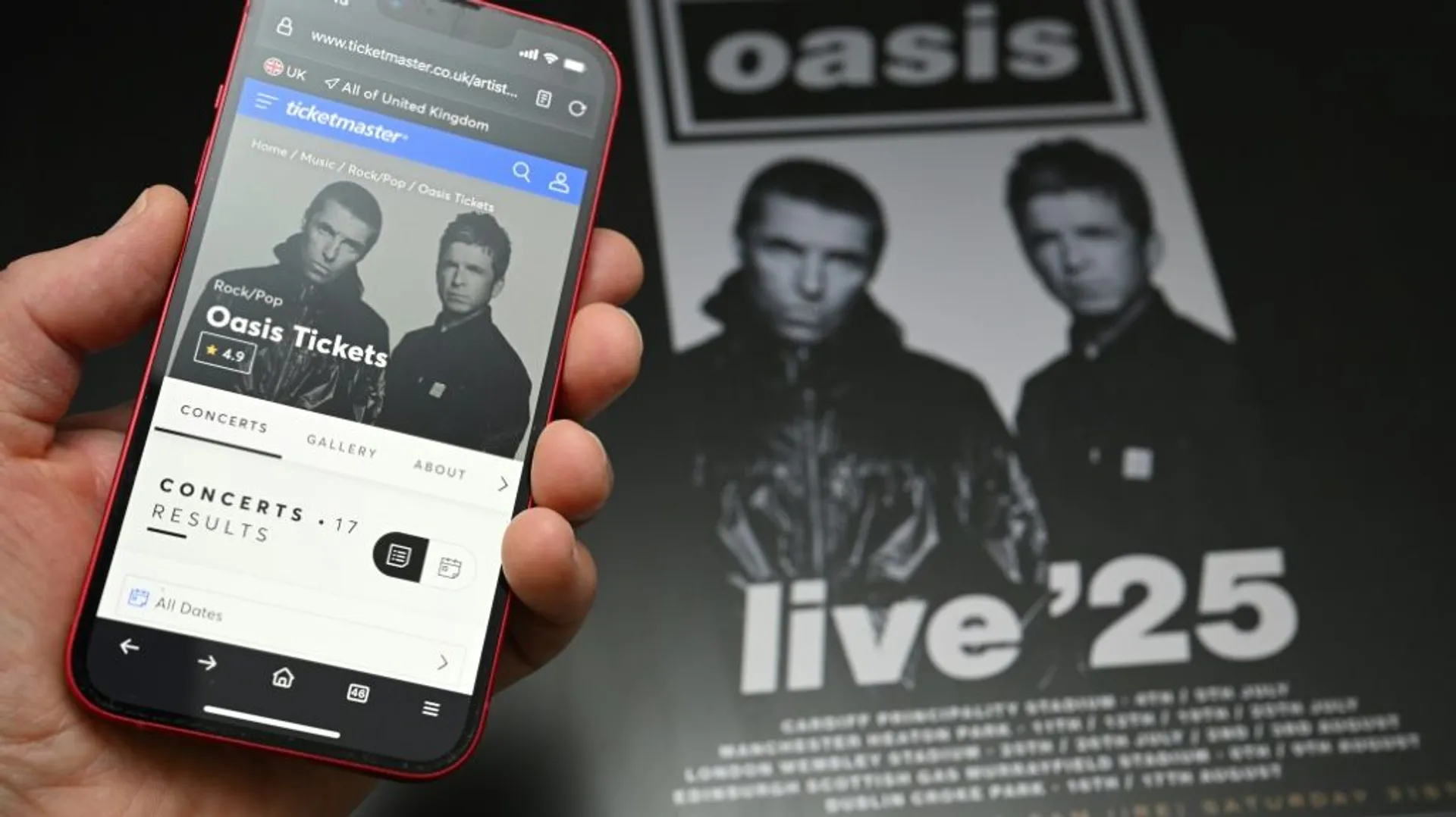 On connaît le prix des places pour les concerts de reformation d'Oasis ...