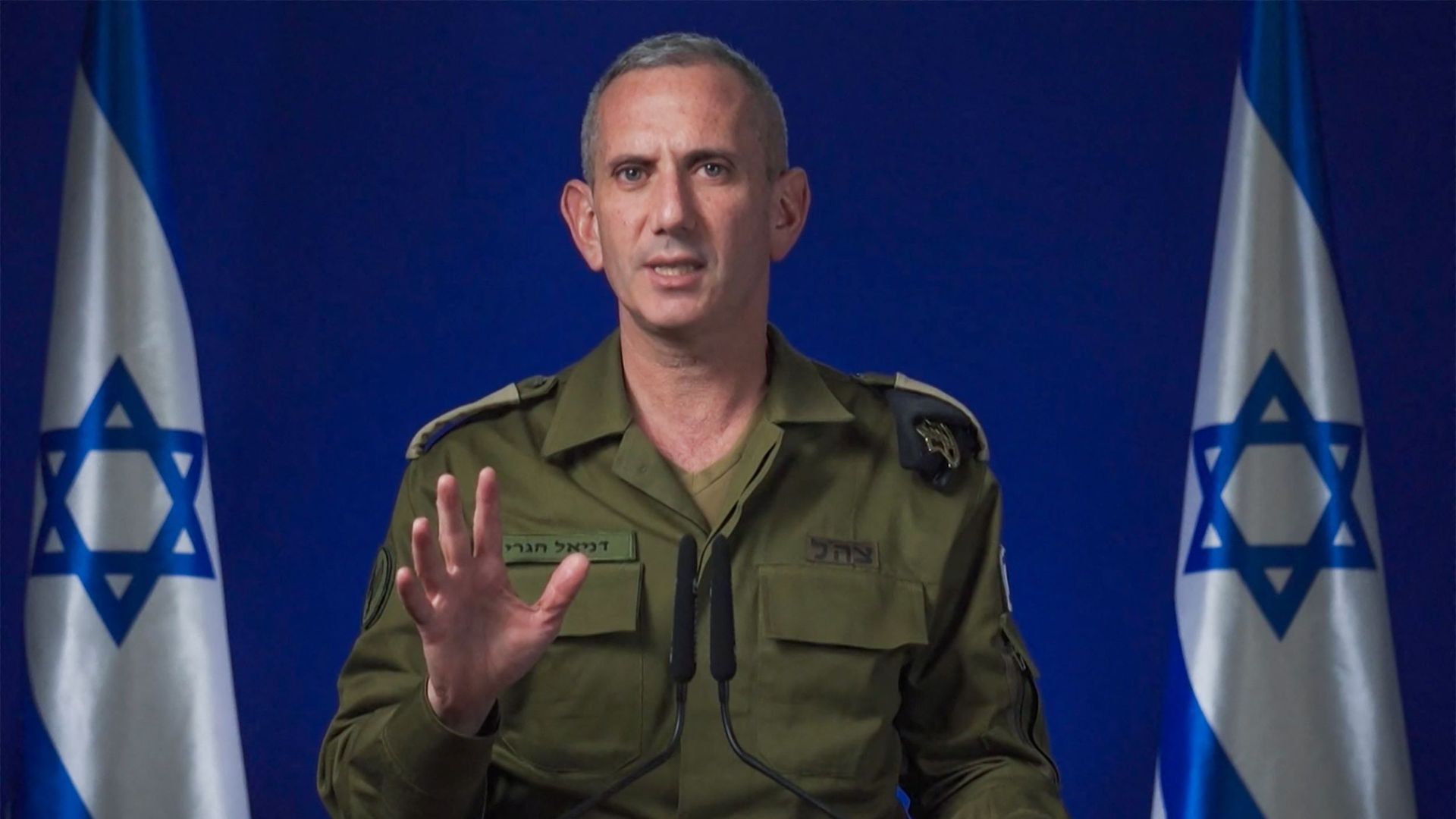 Israël : le contre-amiral Daniel Hagari, le visage de la guerre menée ...