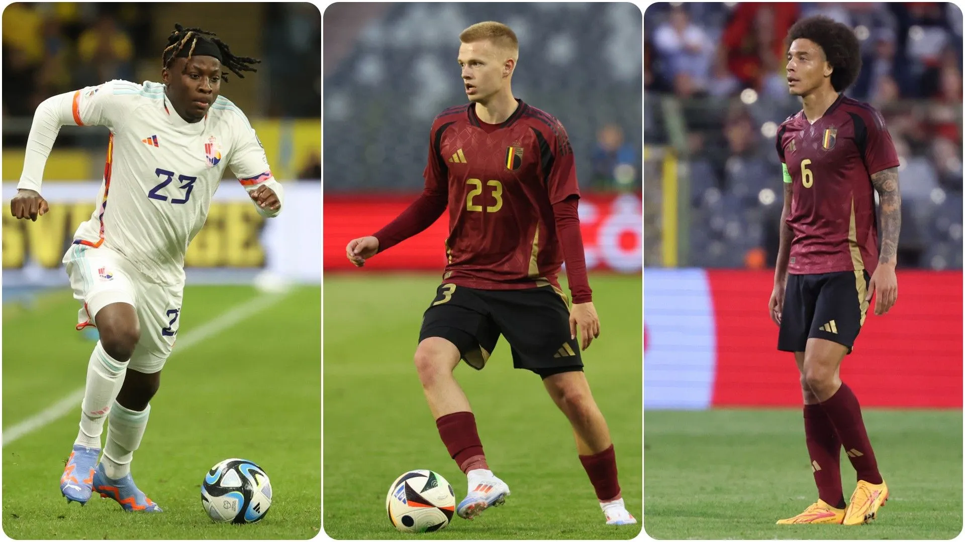 Quatre débutants, pas d'anciens mais bien Thibaut Courtois : les 26 ...