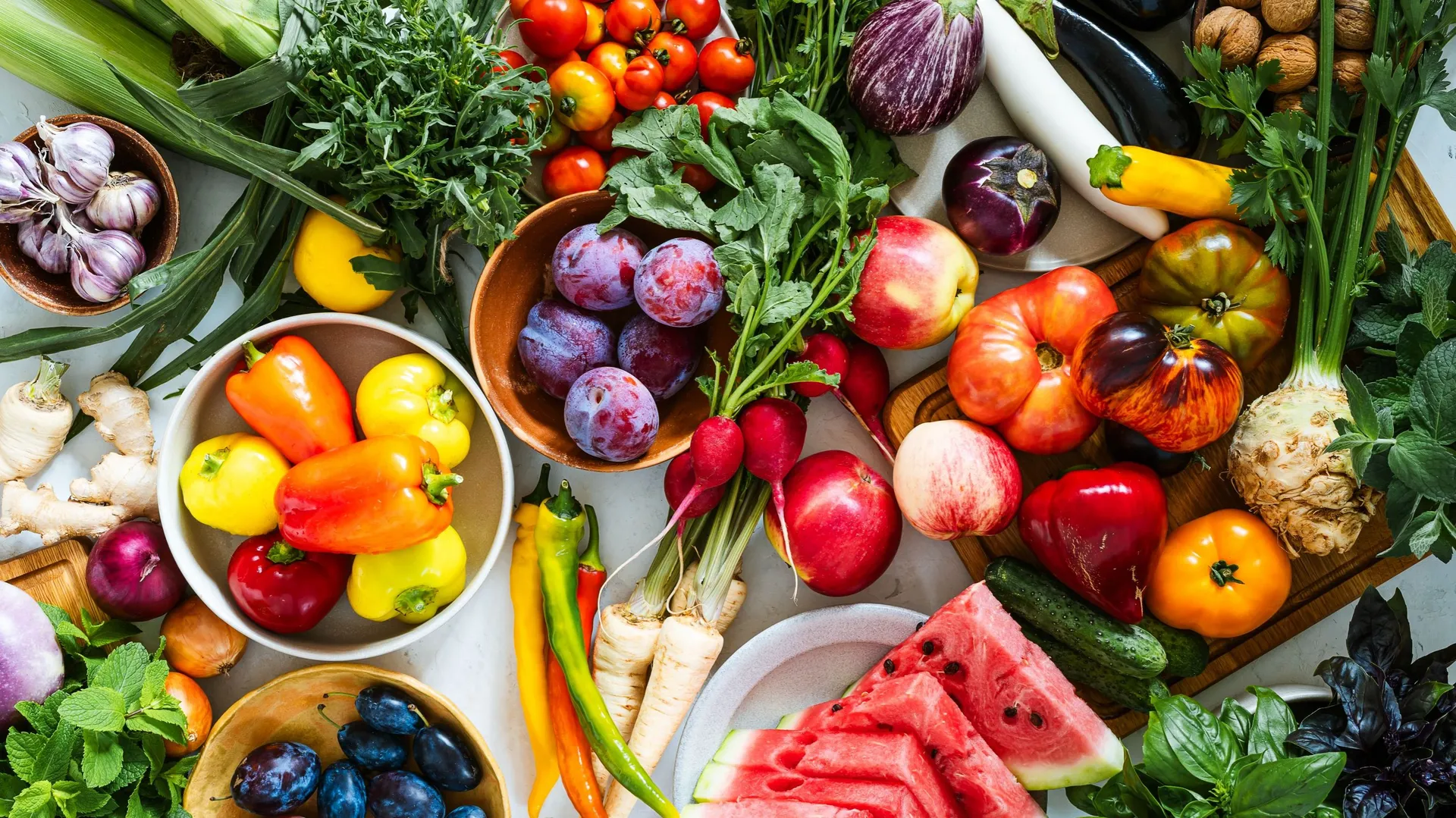 Portions de fruits et légumes, de céréales, de viande, de poisson : les ...