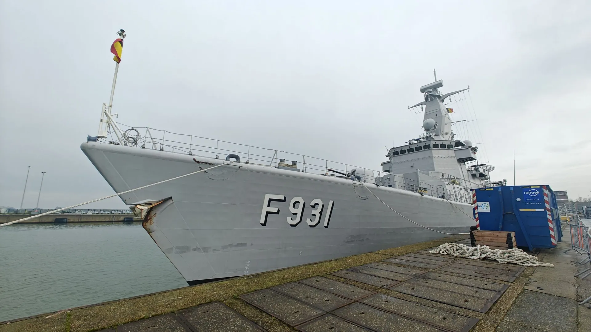 La frégate Louise-Marie de la Marine belge a rejoint la mer Rouge et l ...