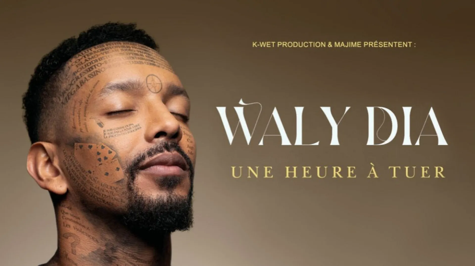 Vos places pour le spectacle de Waly Dia le 16/12 au Cirque Royal ...