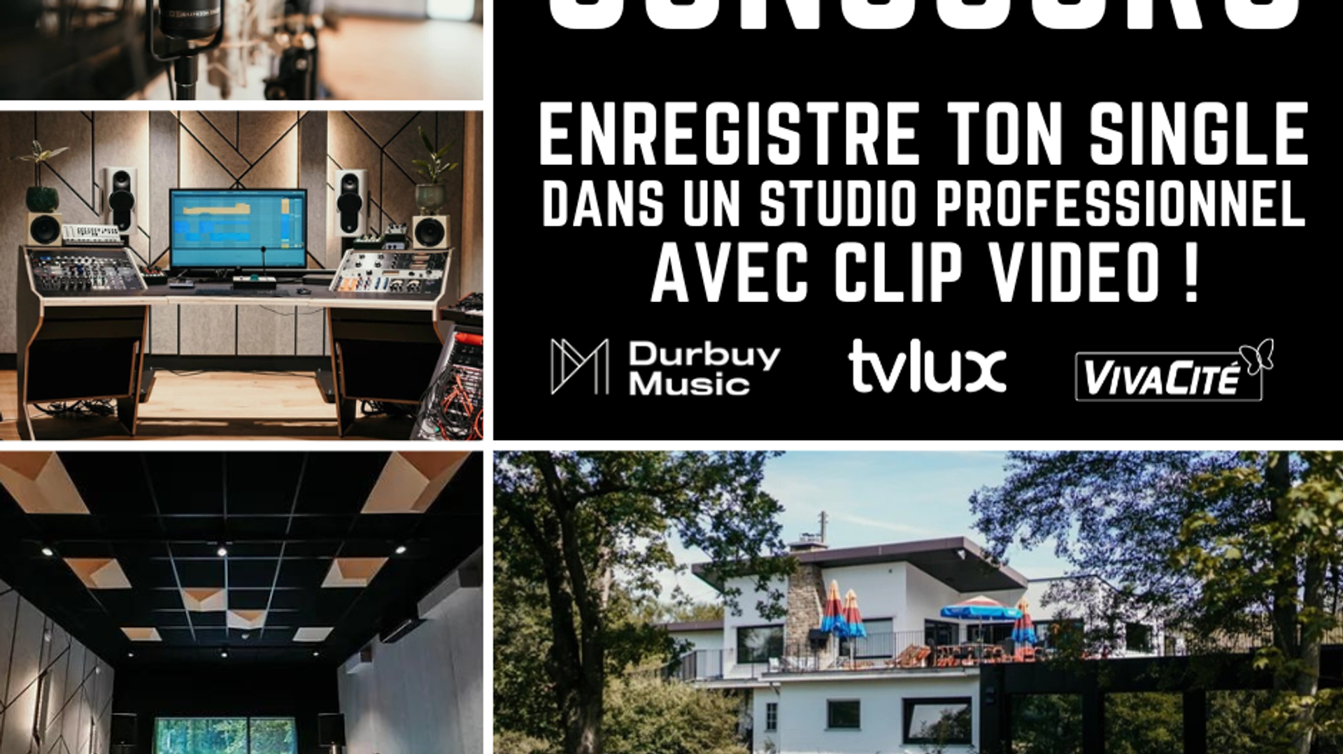 Concours : enregistre ton single dans un studio professionnel ! - RTBF ...
