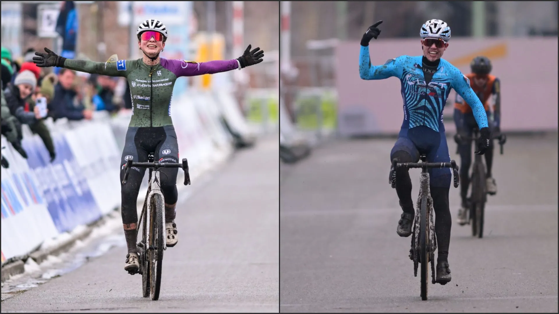 Championnats de Belgique de cyclocross : Jari Van Lee et Liese Geuens ...