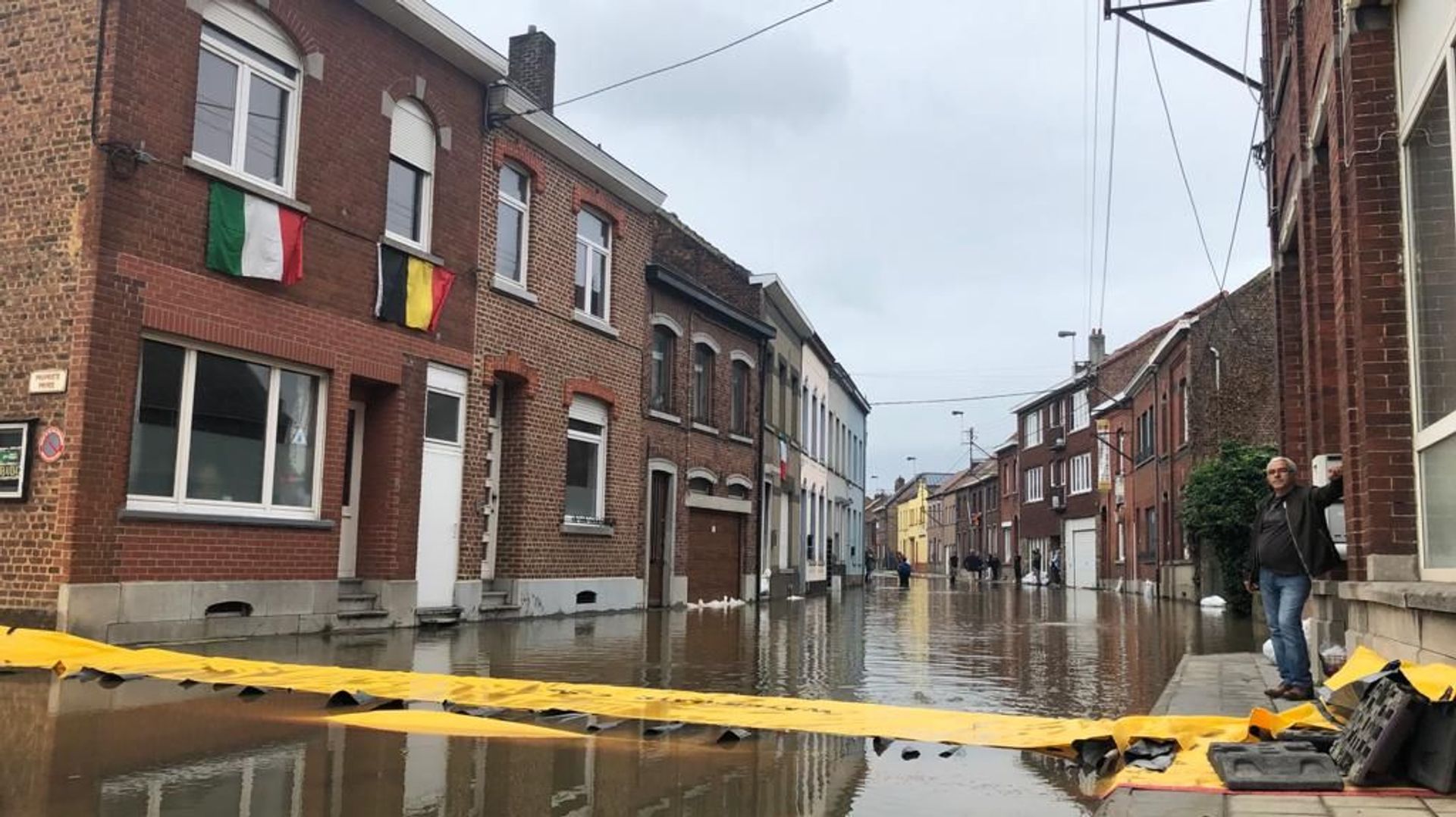 Les images du Brabant Wallon : un mètre cinquante d’eau dans le centre ...