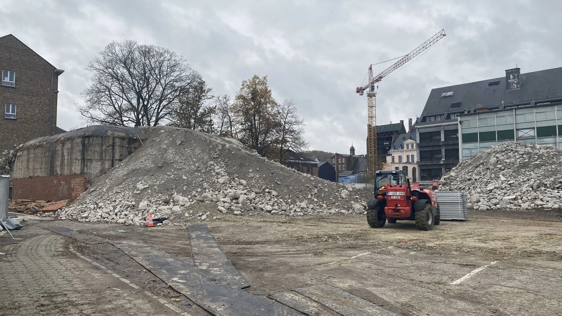 Parc des Dames Blanches à Namur : fin prématurée des fouilles ...