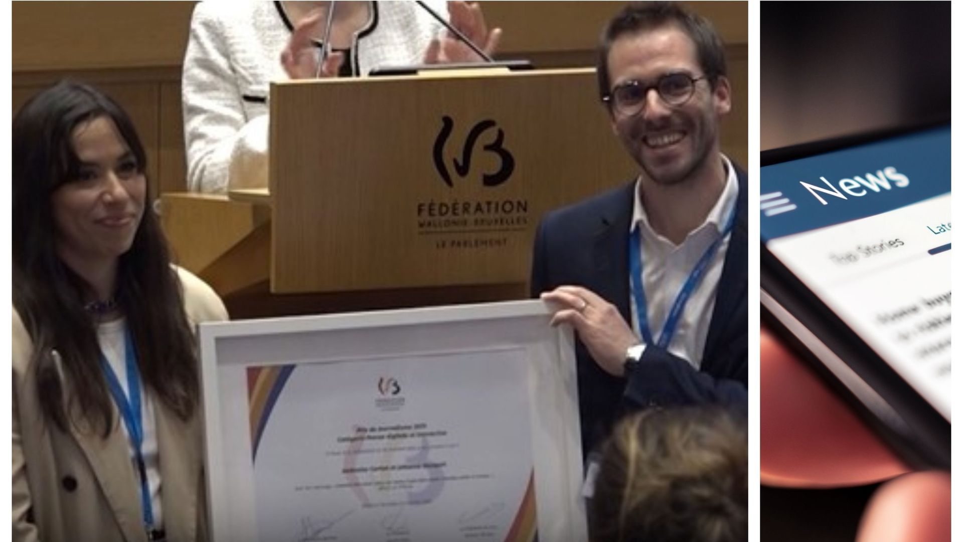 Prix du journalisme de la FWB 2025 : Johanna Bouquet (RTBF), Ambroise ...
