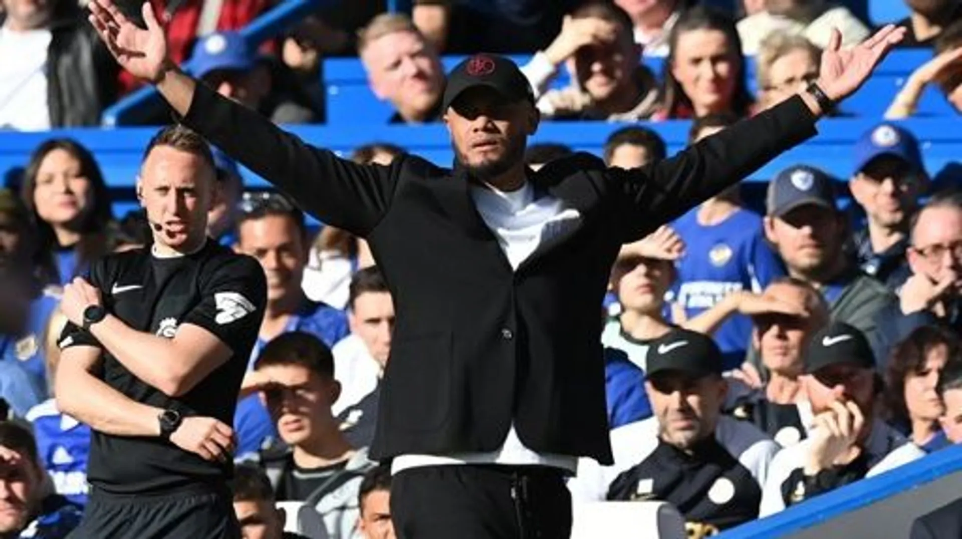 Vincent Kompany, coach de Burnley, poursuivi après son exclusion à ...
