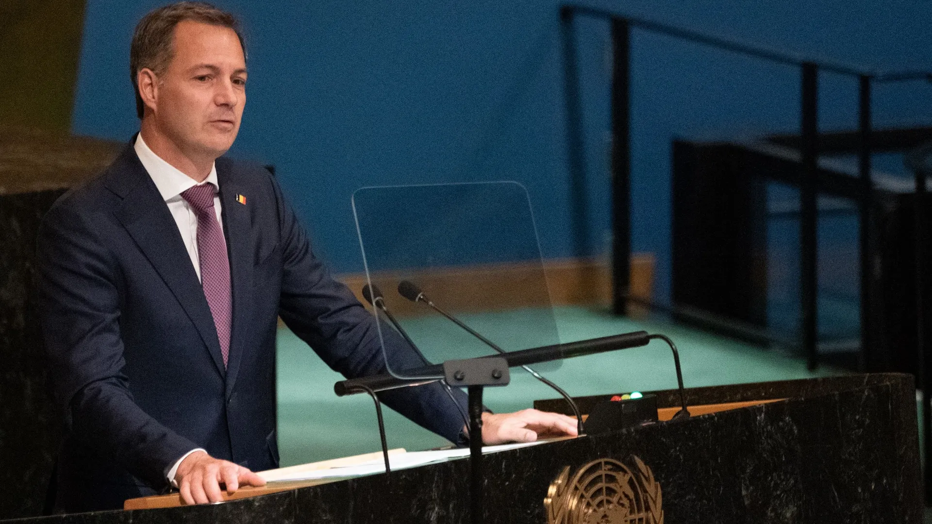 L’ancien Premier ministre Alexander De Croo (Open VLD) en partance pour ...