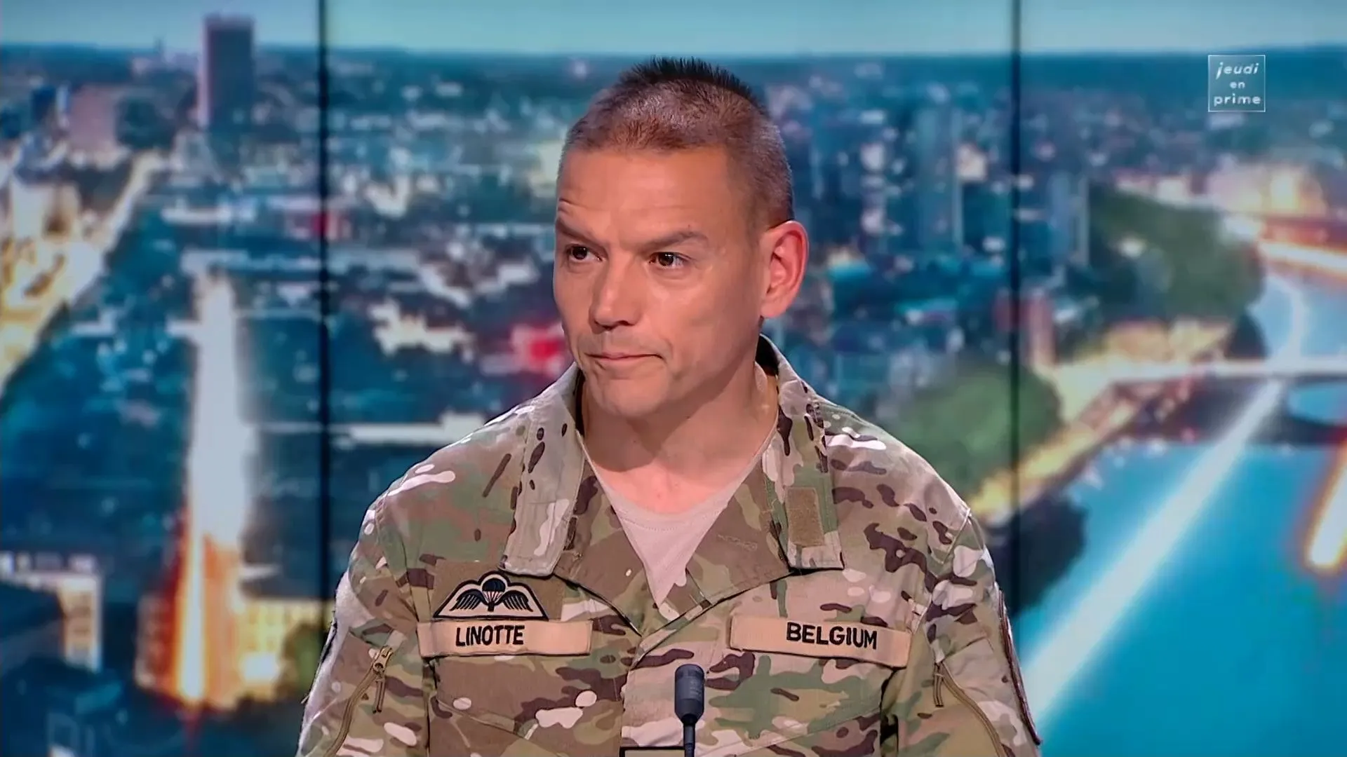 Le général Linotte (Défense) à Jeudi en Prime : 'On est en état de ...