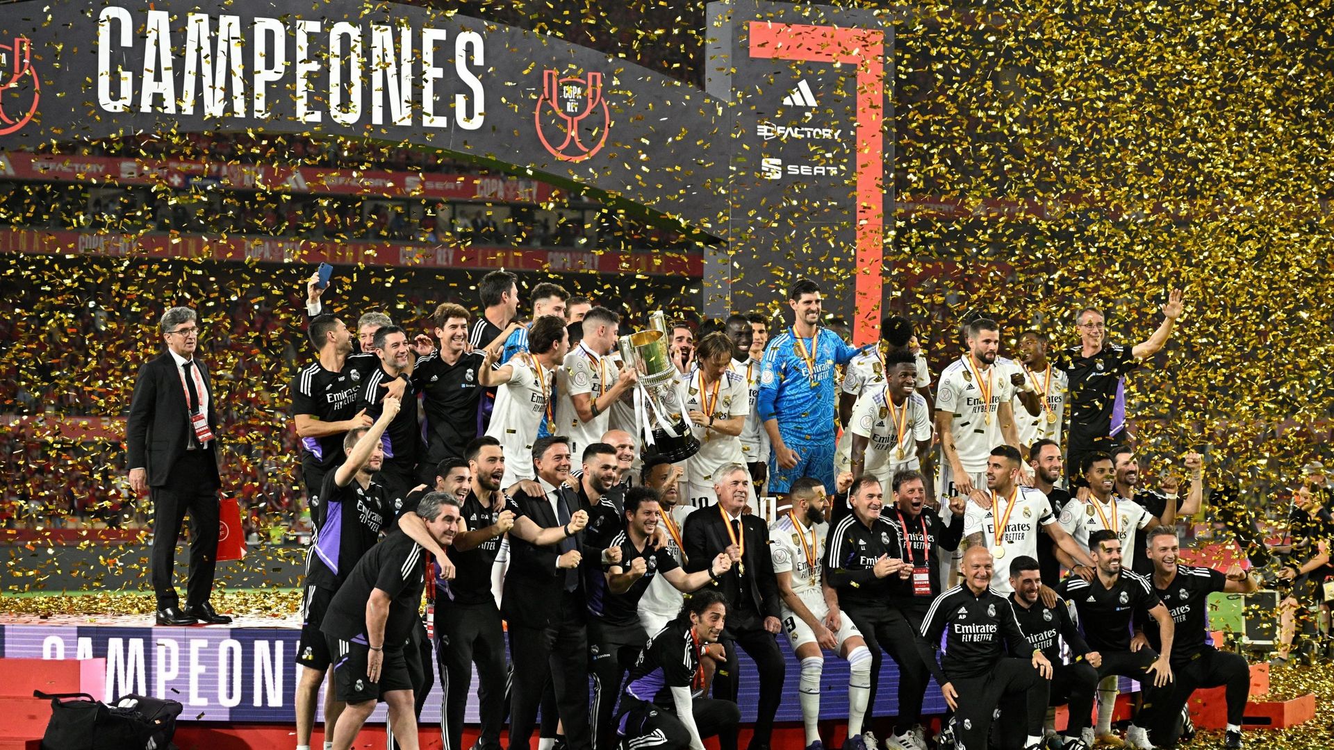 Un Real Madrid brouillon remporte sa 20e Coupe du roi face à Osasuna ...