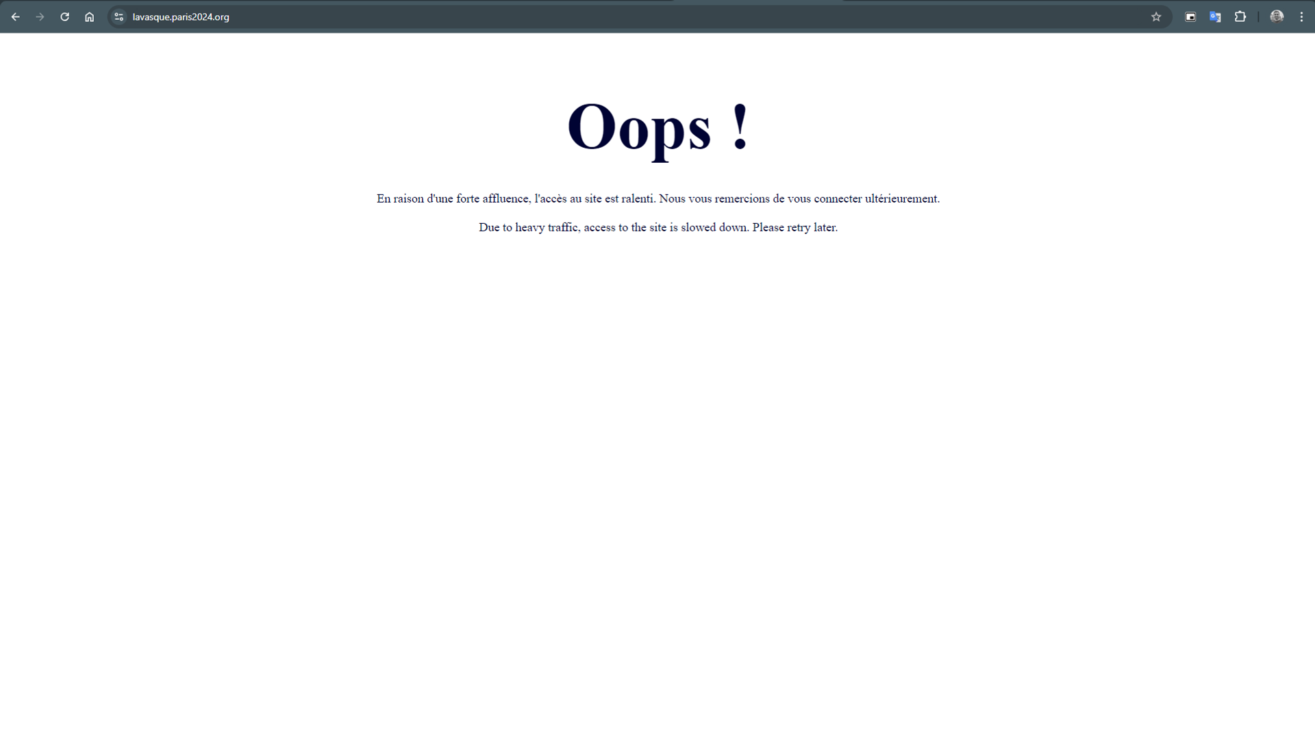 Réservation, QR code et site indisponible : pour accéder à la ...