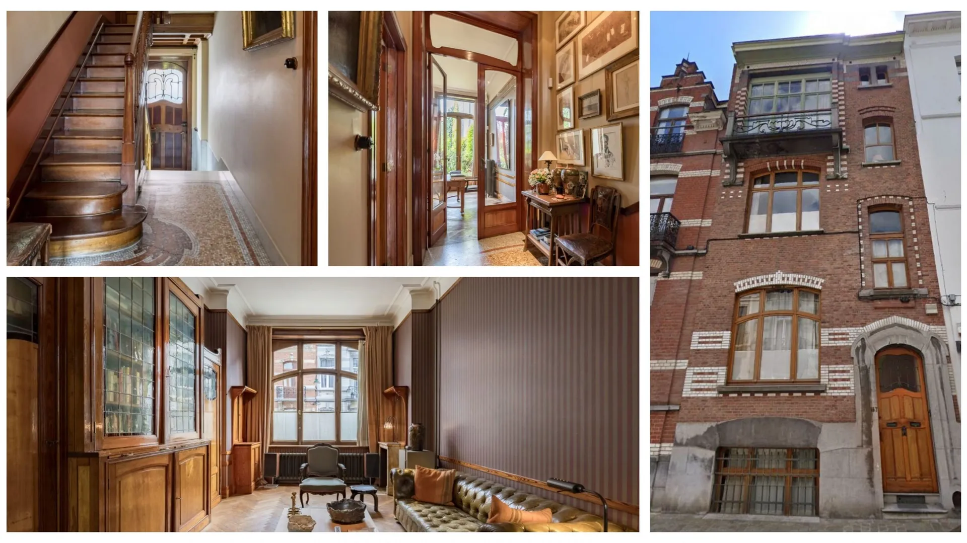 Ixelles : cette discrète maison classée signée Victor Horta à vendre ...