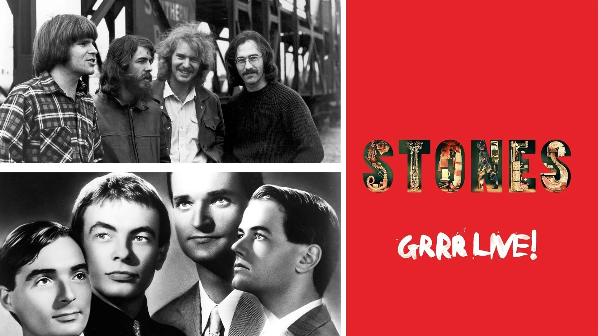 Les Rolling Stones, Kraftwerk et Creedence Clearwater Revival au ...