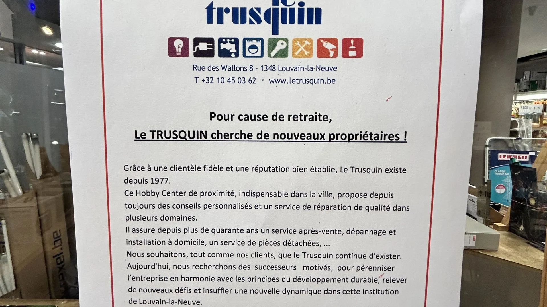 Le Trusquin a accompagné 45 ans de transformations de Louvain-la-Neuve ...
