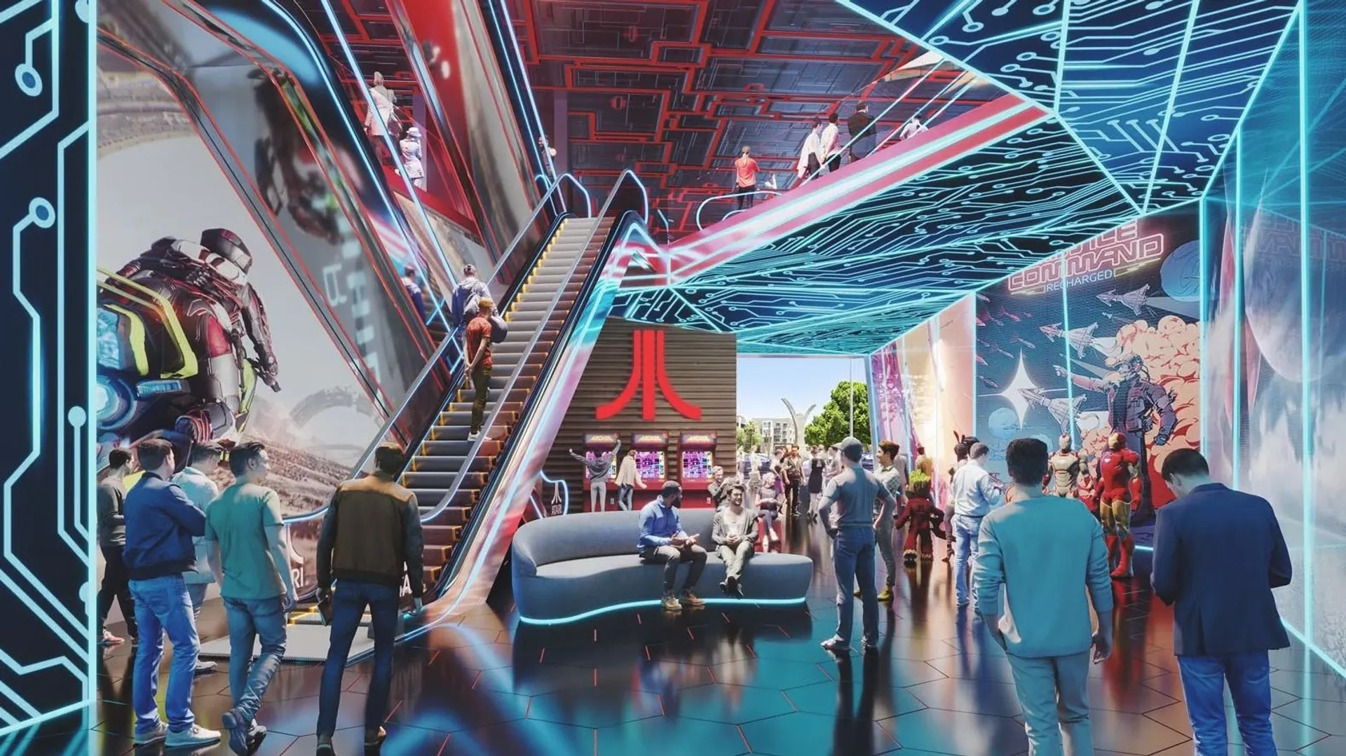 Tron, Blade Runner... : un hôtel à thème Atari pourrait voir le jour en ...