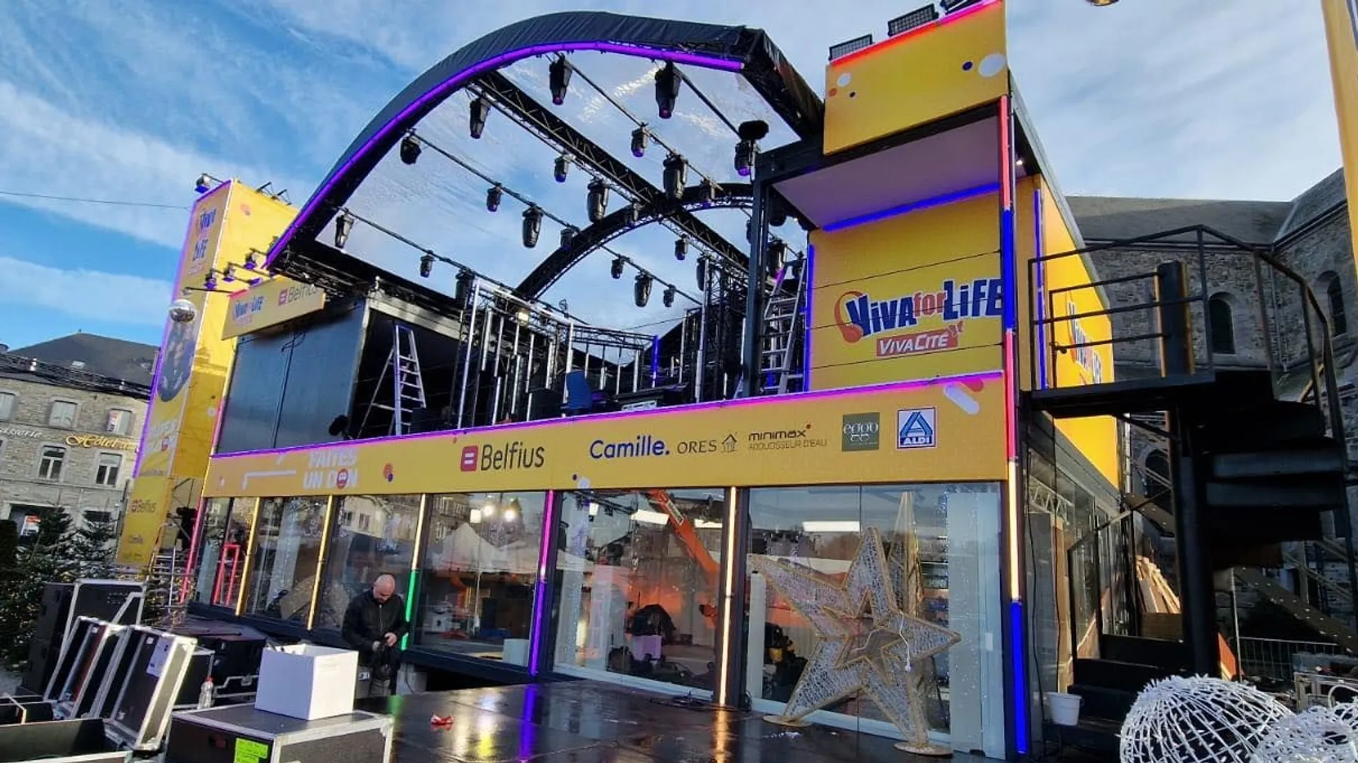 Que faire sur la place de Bertrix durant Viva for Life ? - RTBF Actus