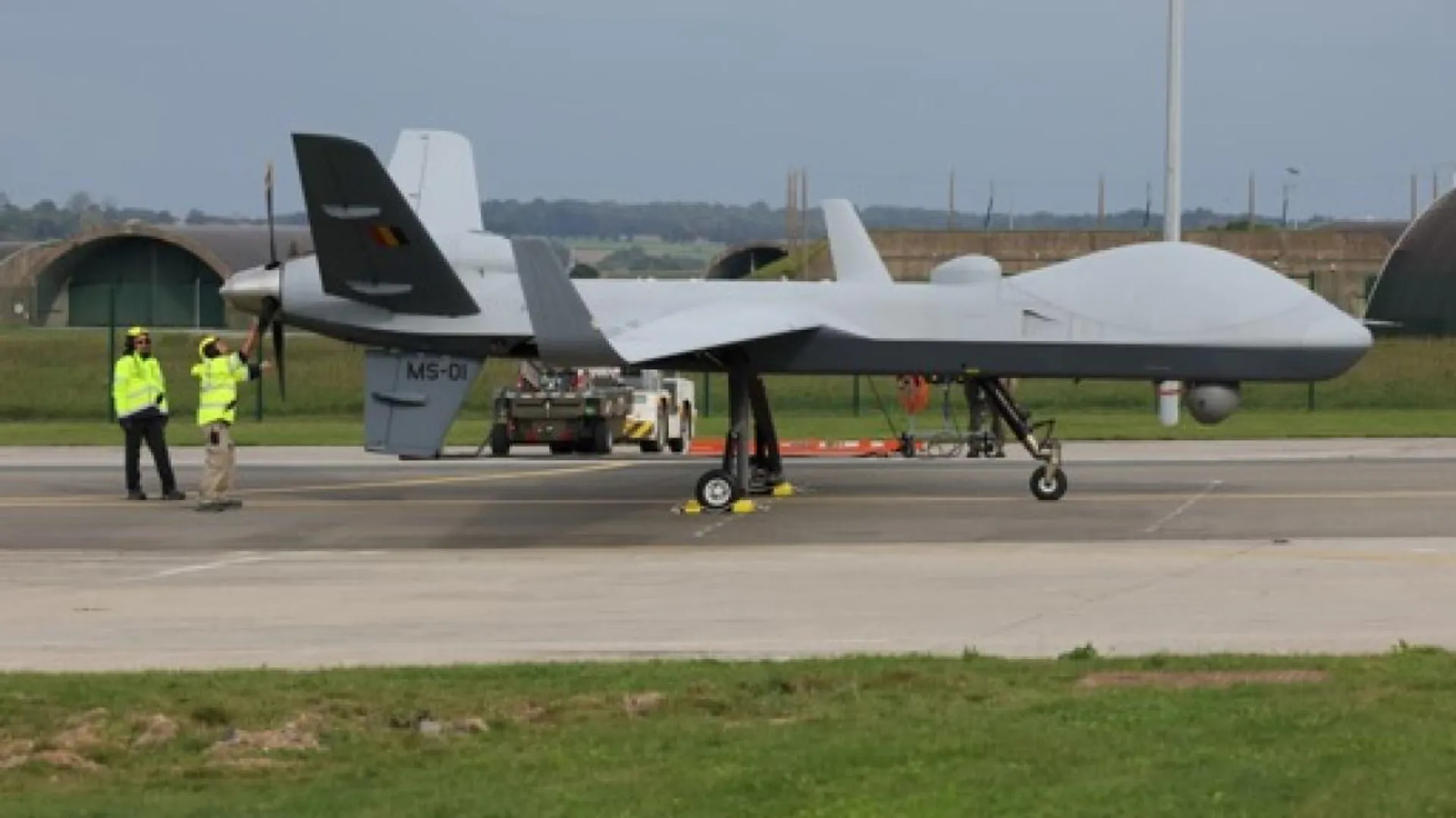 Défense : la Force aérienne belge inaugure son premier drone ...