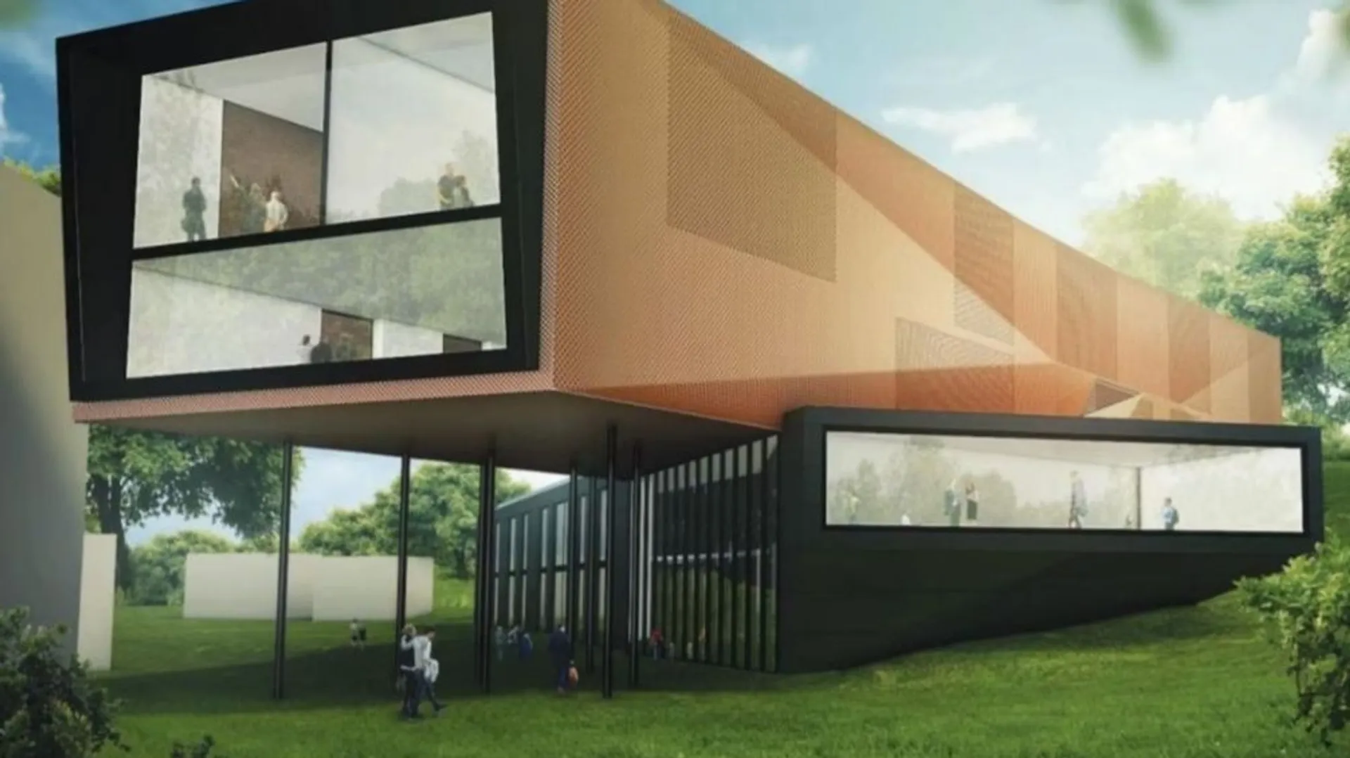 Binche : un amphibien change les plans du projet des Académies - RTBF Actus