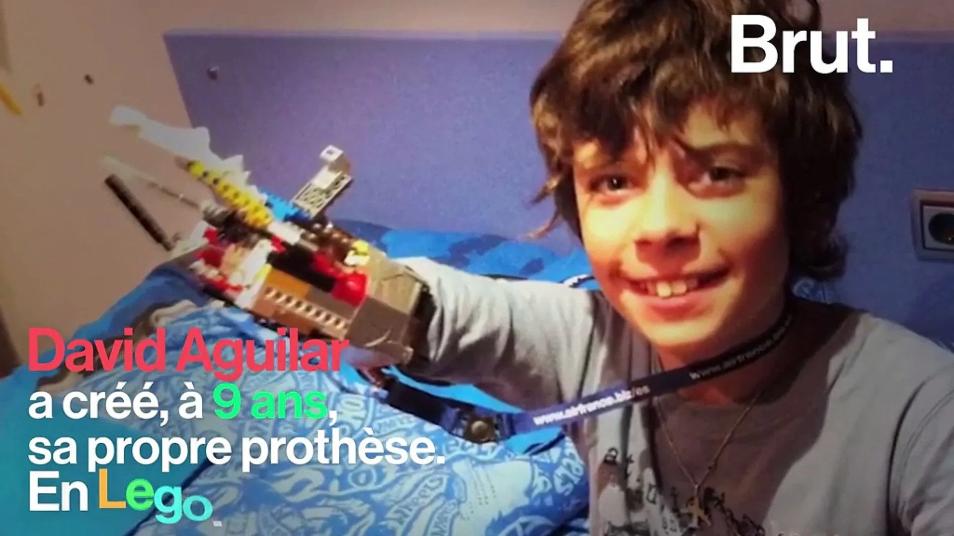 À seulement 9 ans, il crée sa propre prothèse…en Lego - RTBF Actus