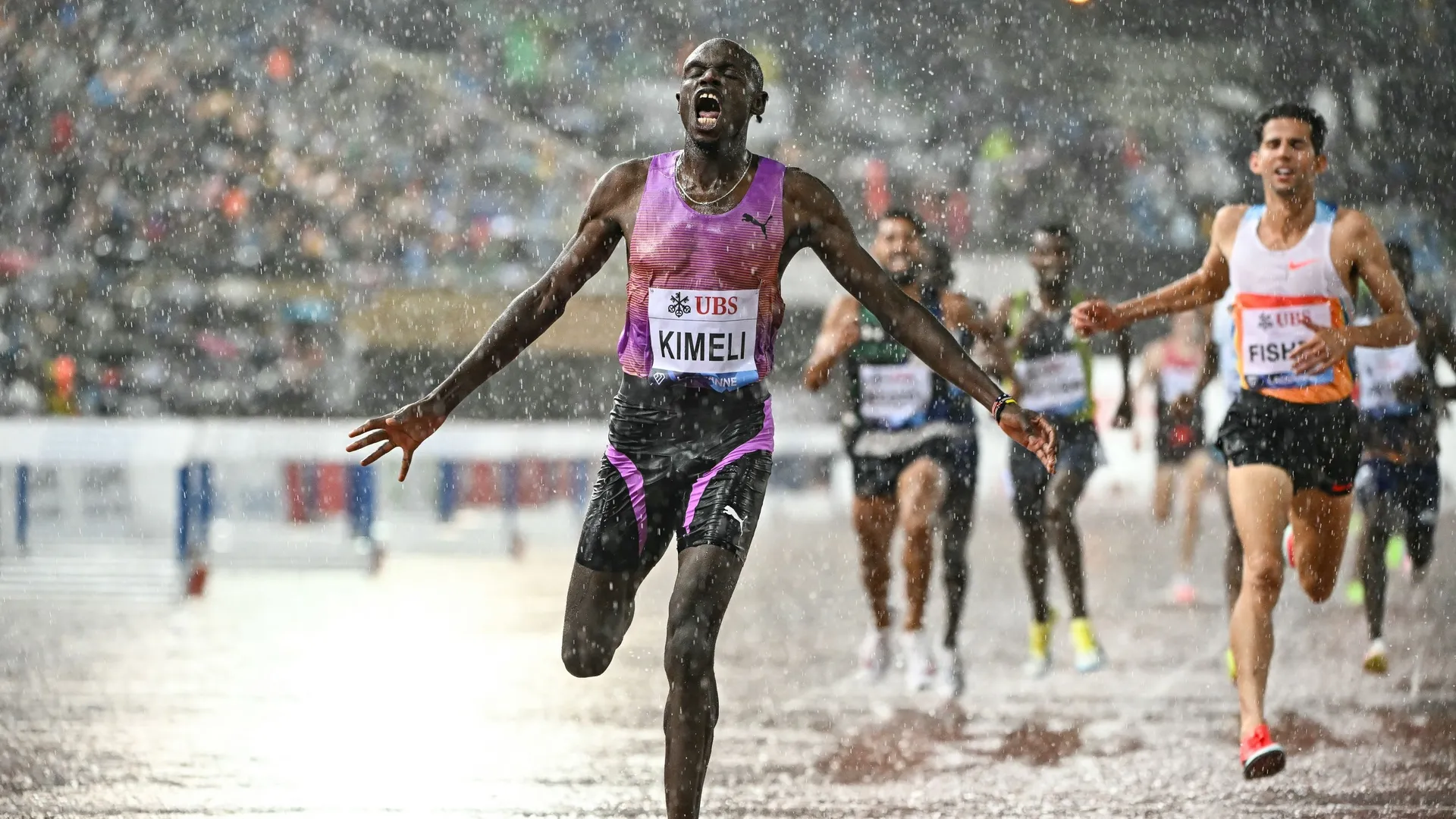 Isaac Kimeli triomphe sous une pluie battante sur 5.000 m à Lausanne ...