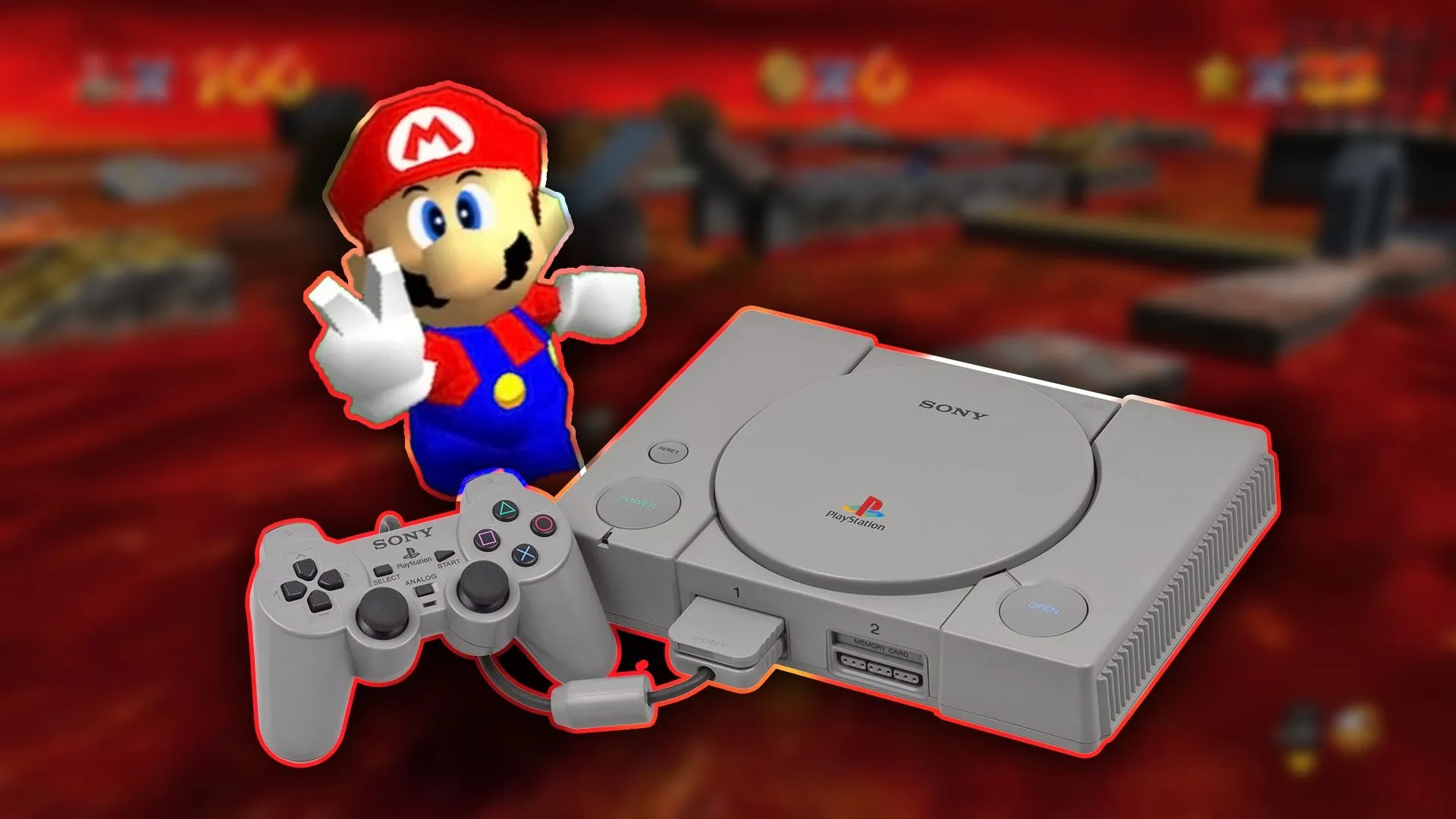 Transférer 'Super Mario 64' sur une Playstation ? Quelqu'un y arrive ...