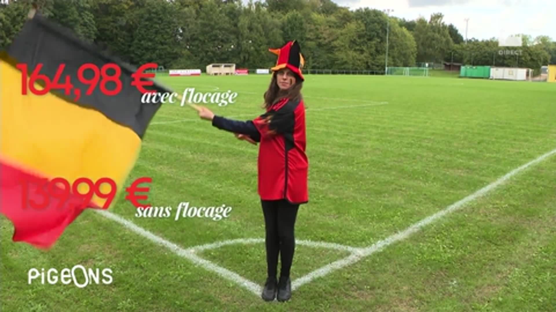 Nouveau maillot des Diables Rouges : près de 165 € avec flocage - RTBF ...