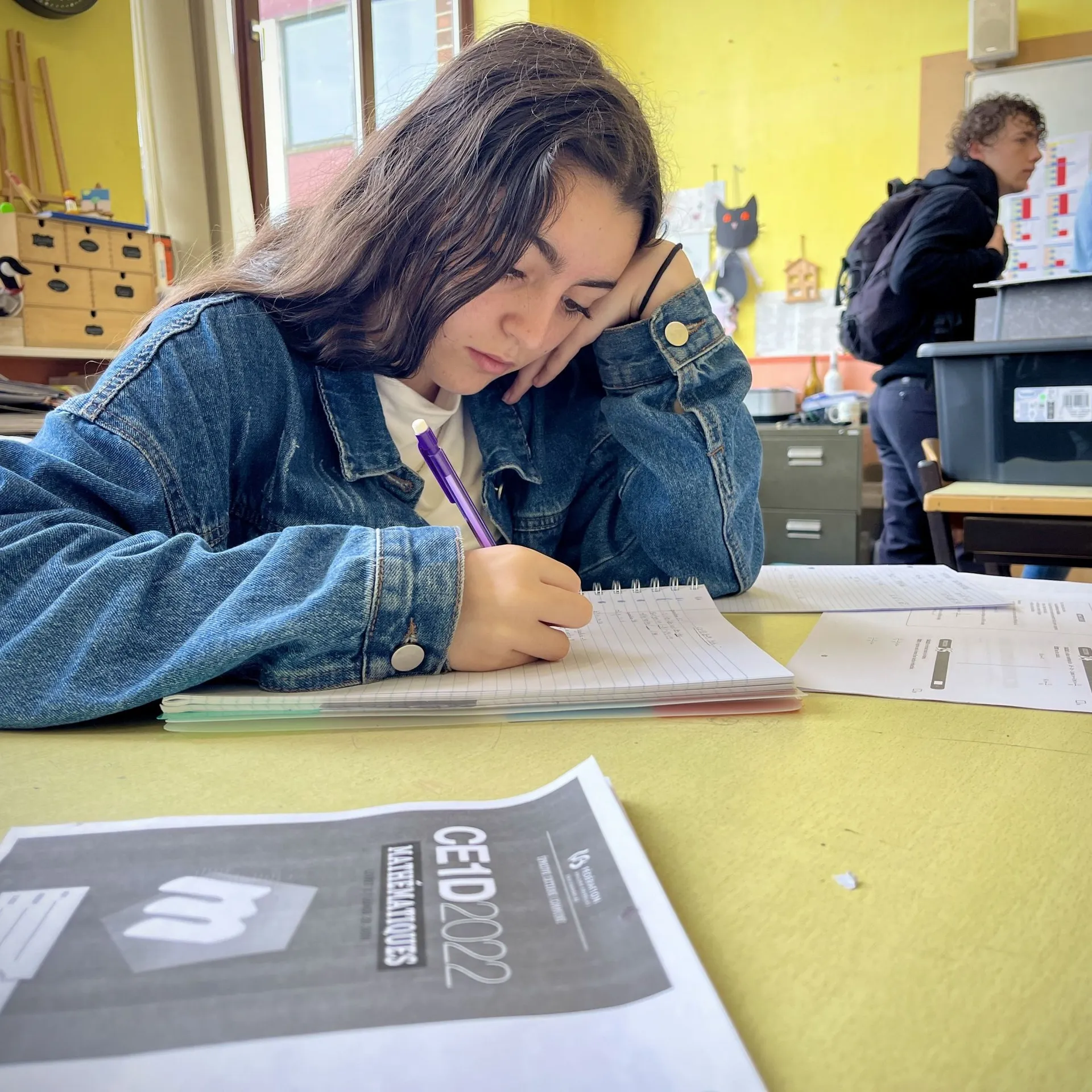 Même le samedi matin, on révise à l’école : dernière ligne droite pour ...