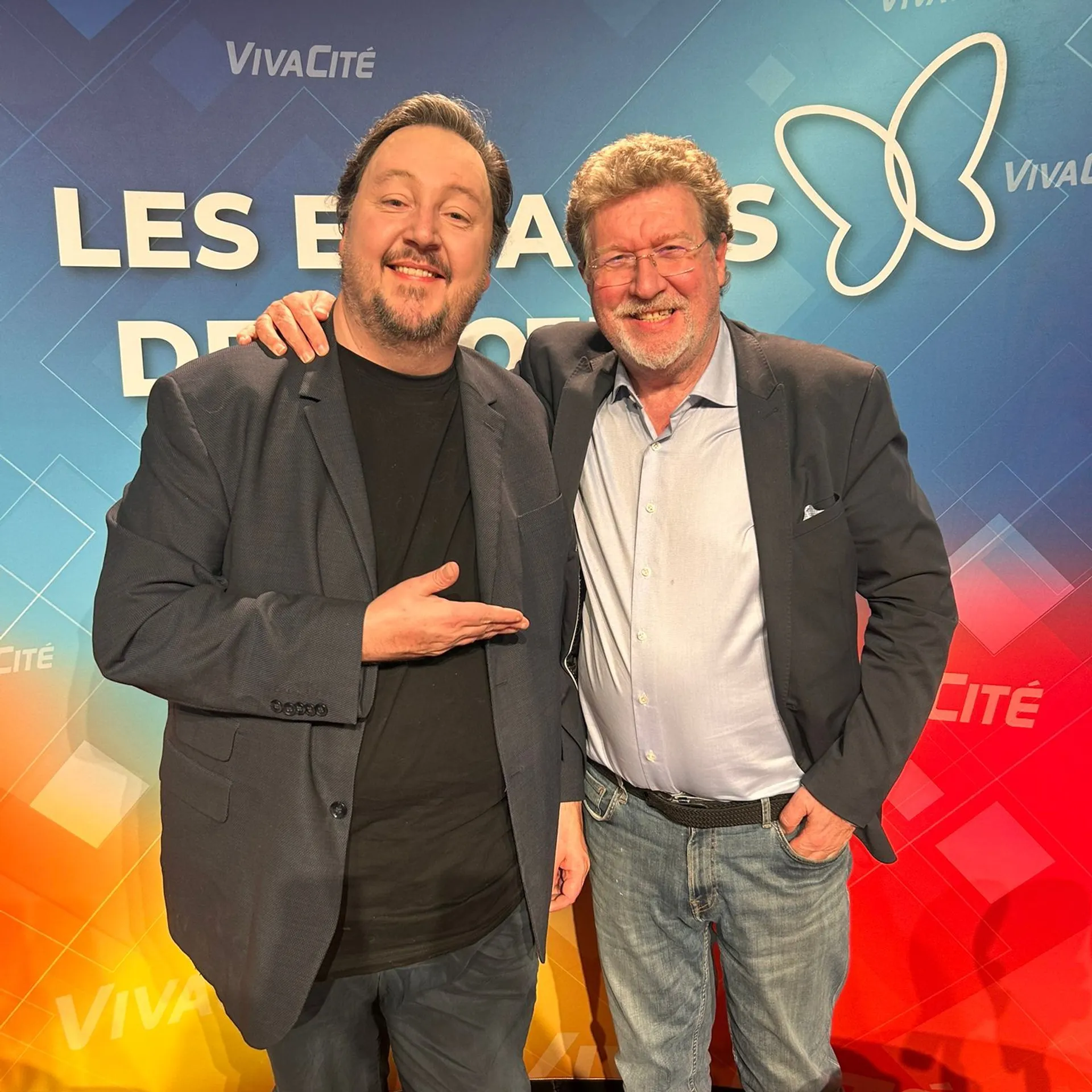 Quand Christophe Bourdon enterre Thierry Luthers… avec humour - RTBF Actus