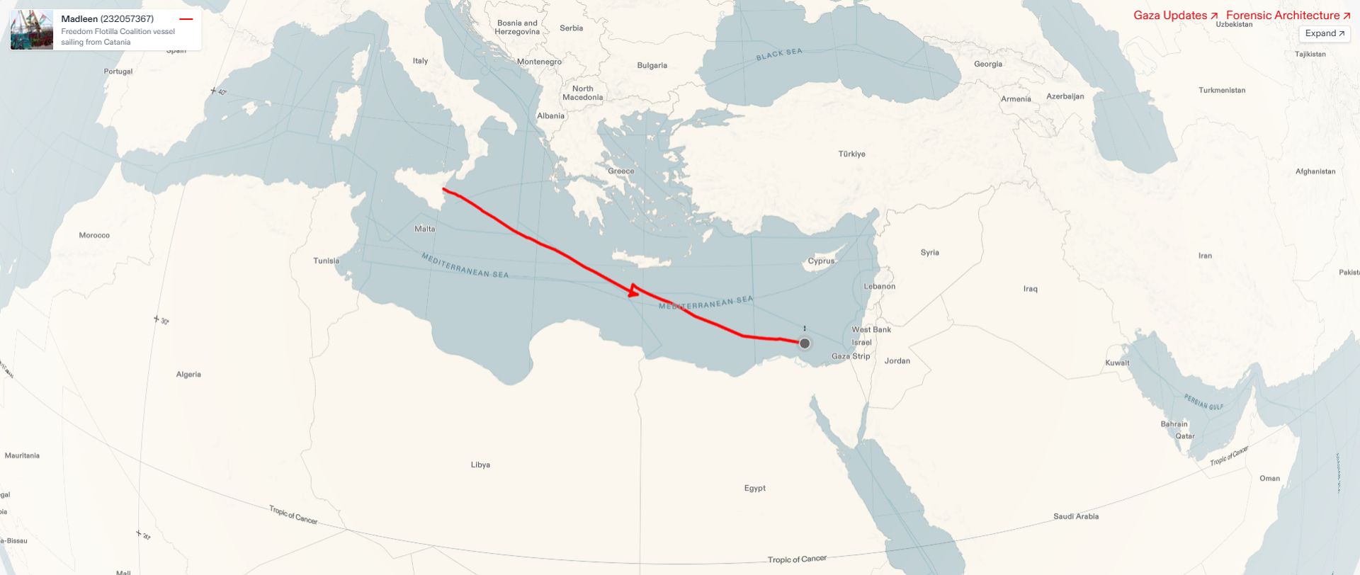 Israël avait-il le droit d’arraisonner le bateau Madleen en route pour Gaza ? 'La haute mer est ...