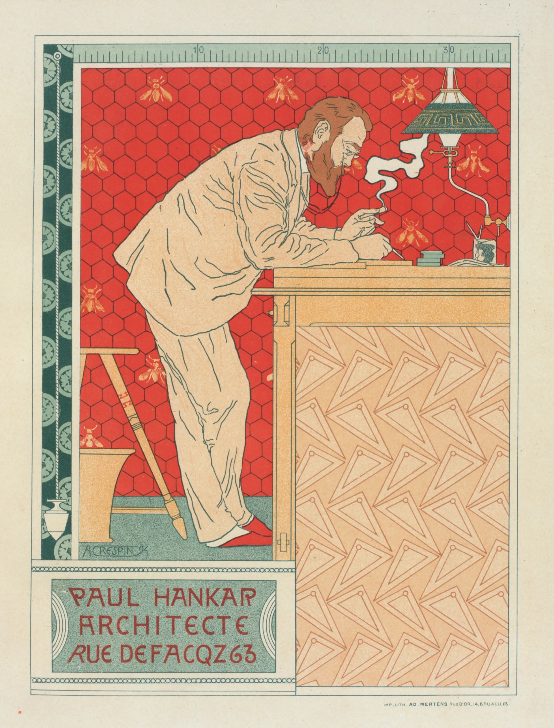 125 ans de la mort de l’architecte belge Paul Hankar : que reste-t-il ...