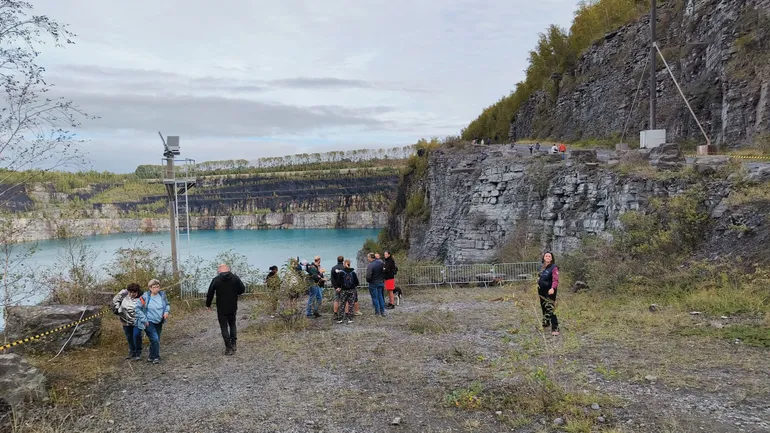 Gaurain : des milliers de marcheurs à la découverte de la carrière CCB ...