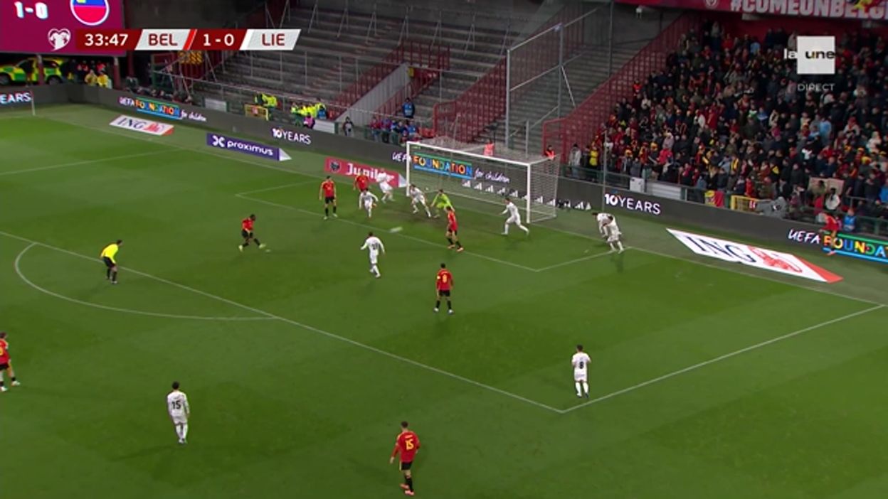 Les Diables Rouges se défoulent sur le Liechtenstein et actent (enfin ...