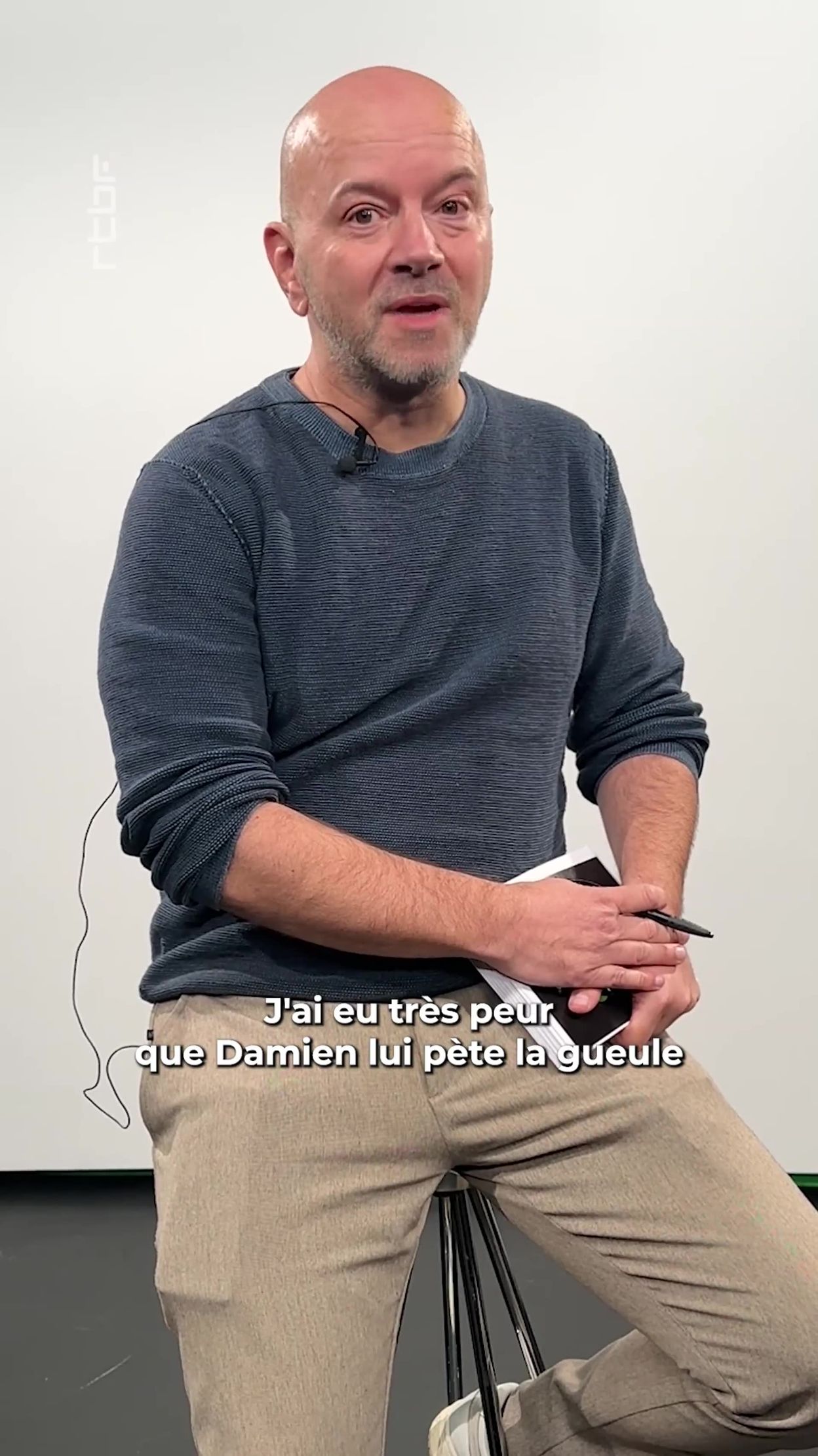 La réaction de Jérôme de Warzée après la caméra cachée de Lux - Les ...