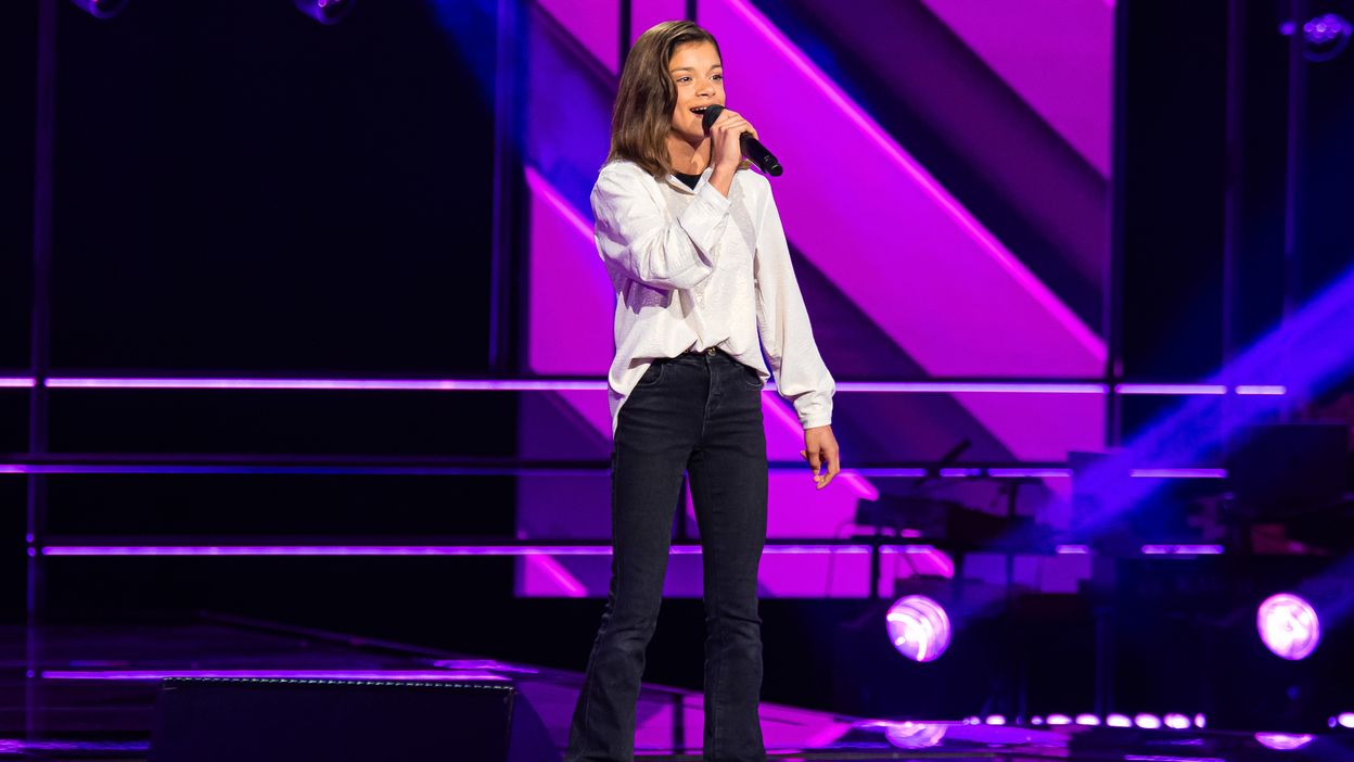Blind 1 - Audition de Cloé - The Voice Kids Saison 3 - Auvio