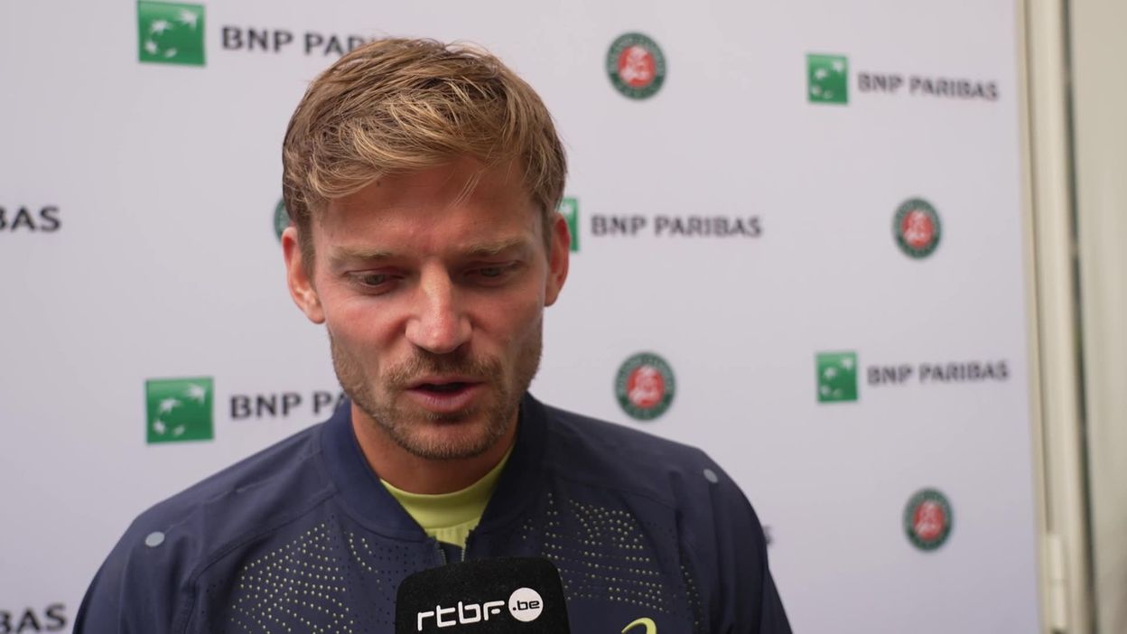 David Goffin après son dernier match à Roland-Garros : "Ce sont des ...