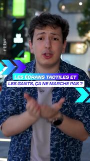 Les écrans tactiles et les gants, ça ne marche pas ? - RTBF Actus