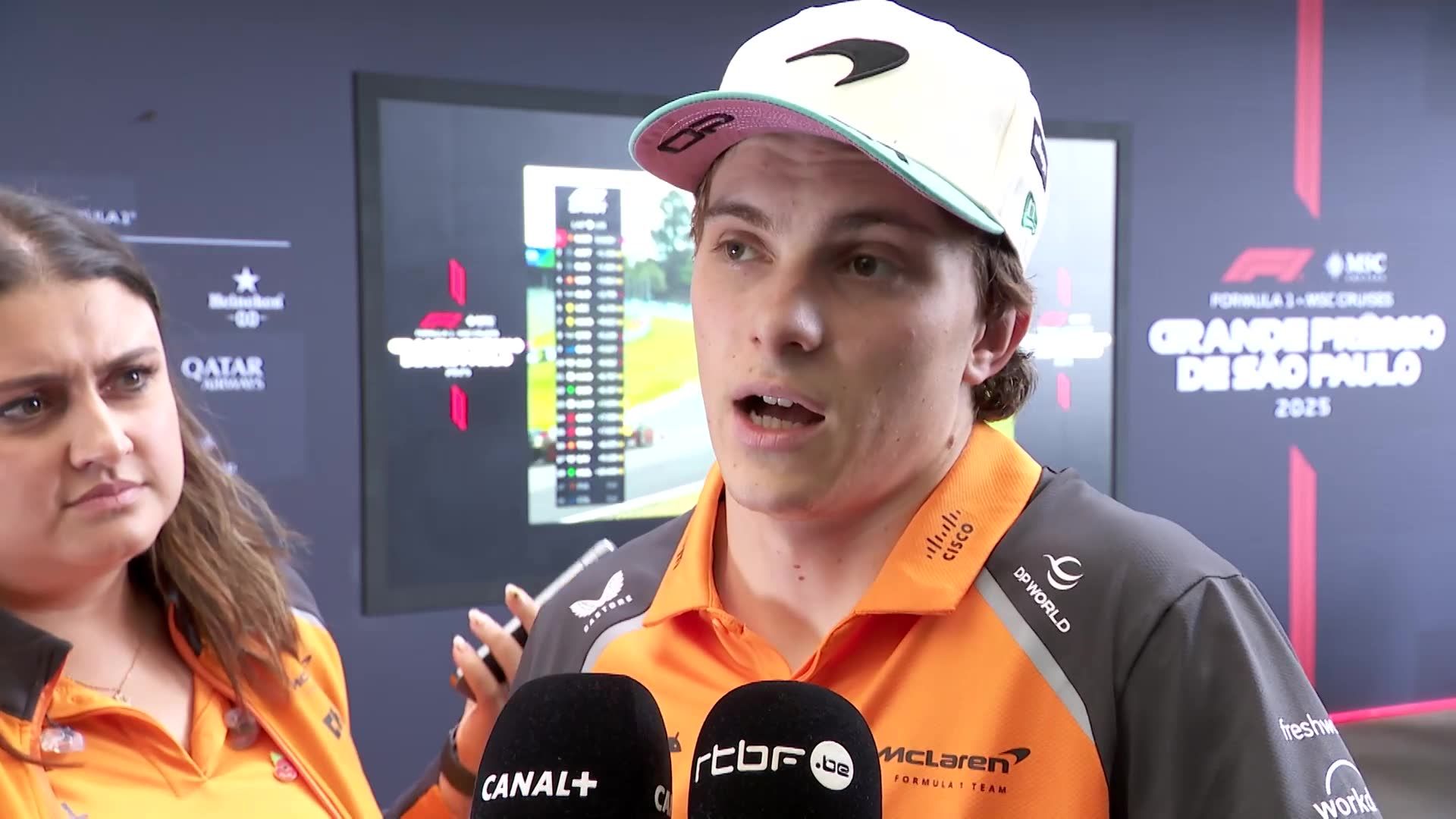 F1 Brésil : la réaction de Piastri après son crash au sprint - F1 ...