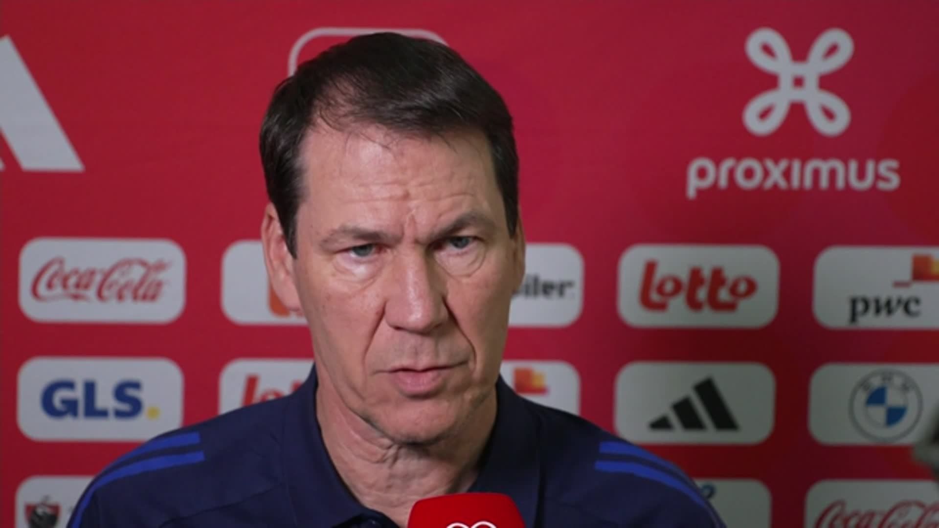 Diables Rouges : Rudi Garcia à la veille de Macédoine du Nord ...