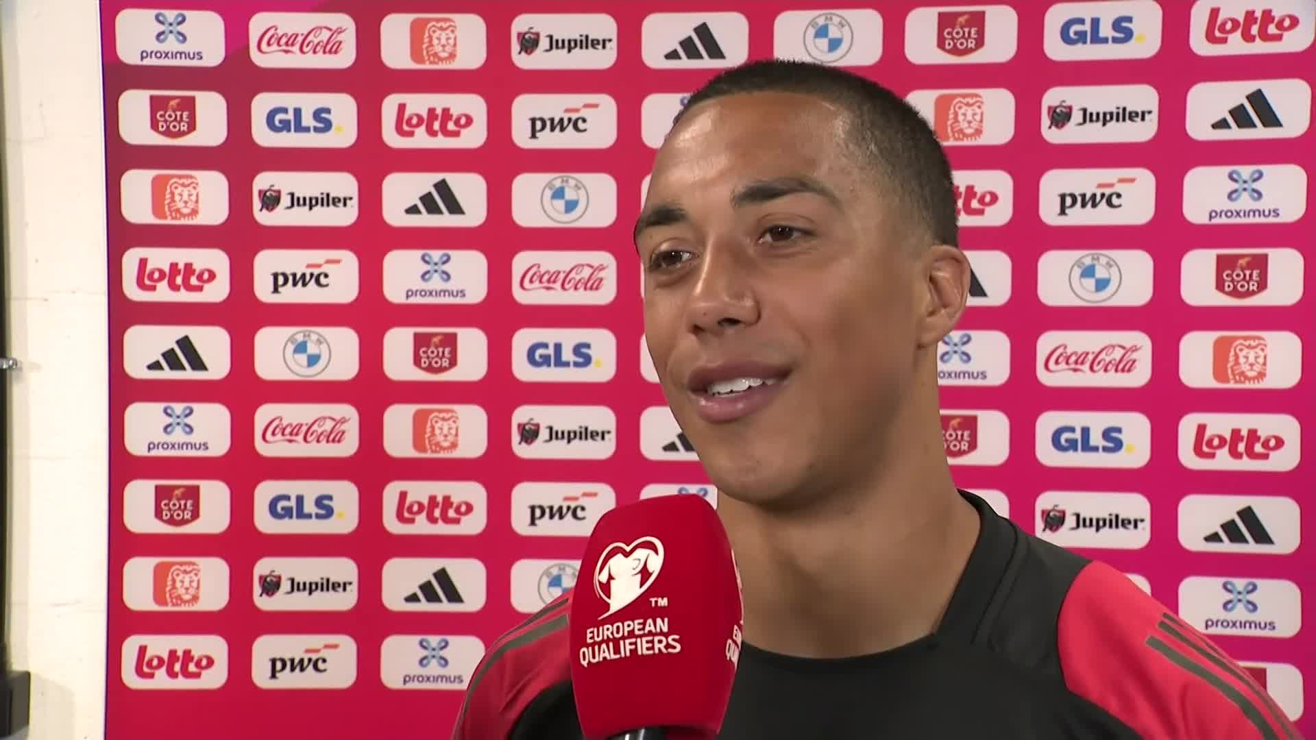 Belgique - Pays de Galles : la réaction de Youri Tielemans après la ...