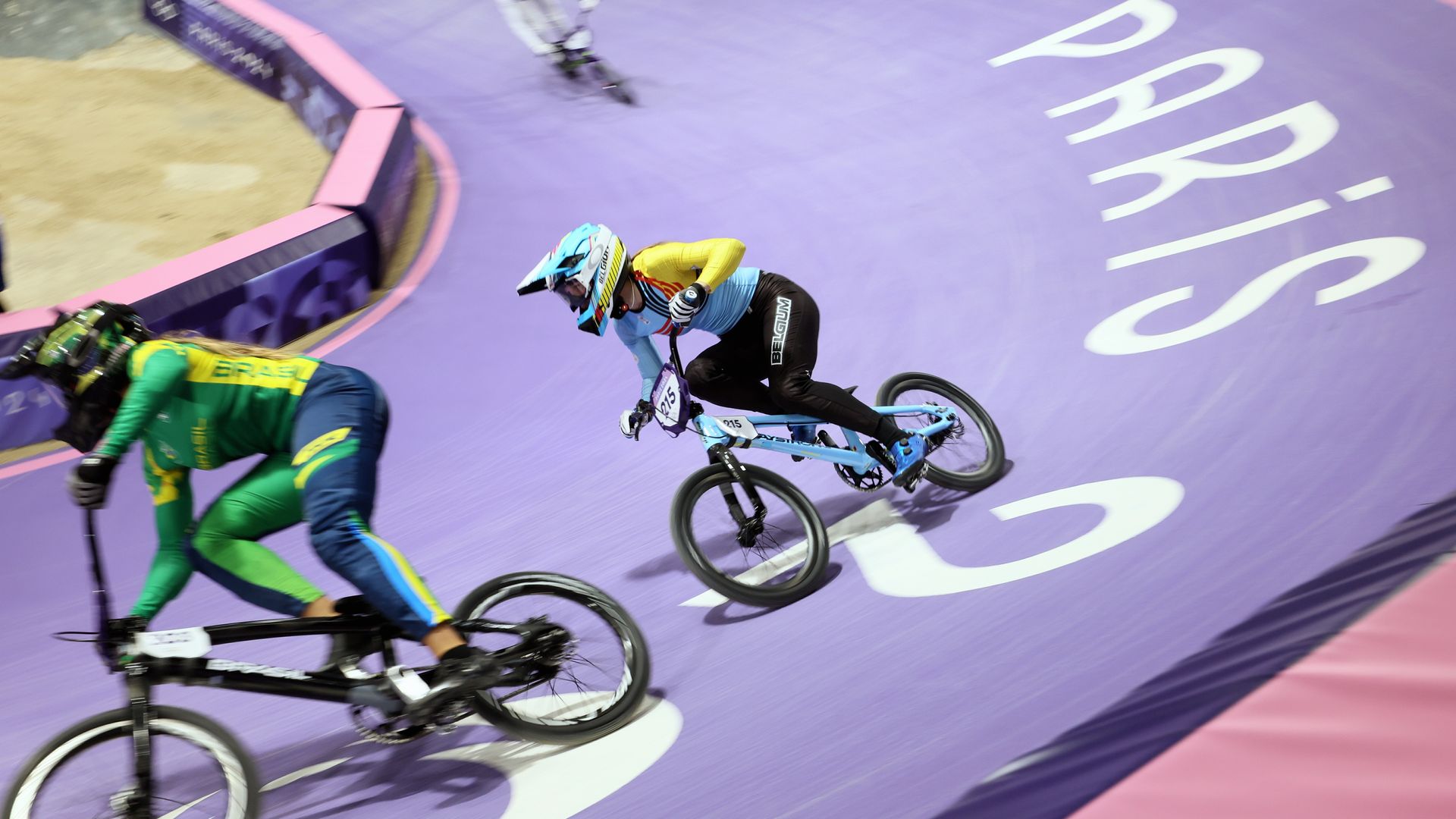 BMX Racing - le repêchage d'Aiko Gommers - Jeux Olympiques Paris 2024 ...