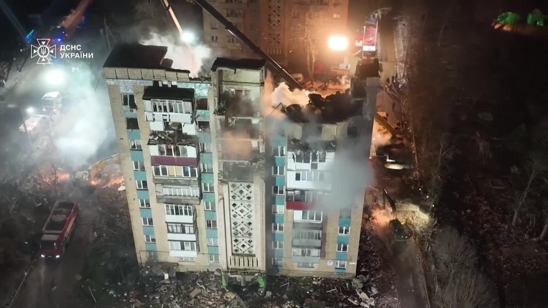 Attaque de drones en Ukraine - - Auvio